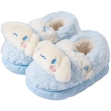 Sanrio Kuromi Slippers Kawaii Cinnamoroll Slippers for Women Fuzzy Cute ...