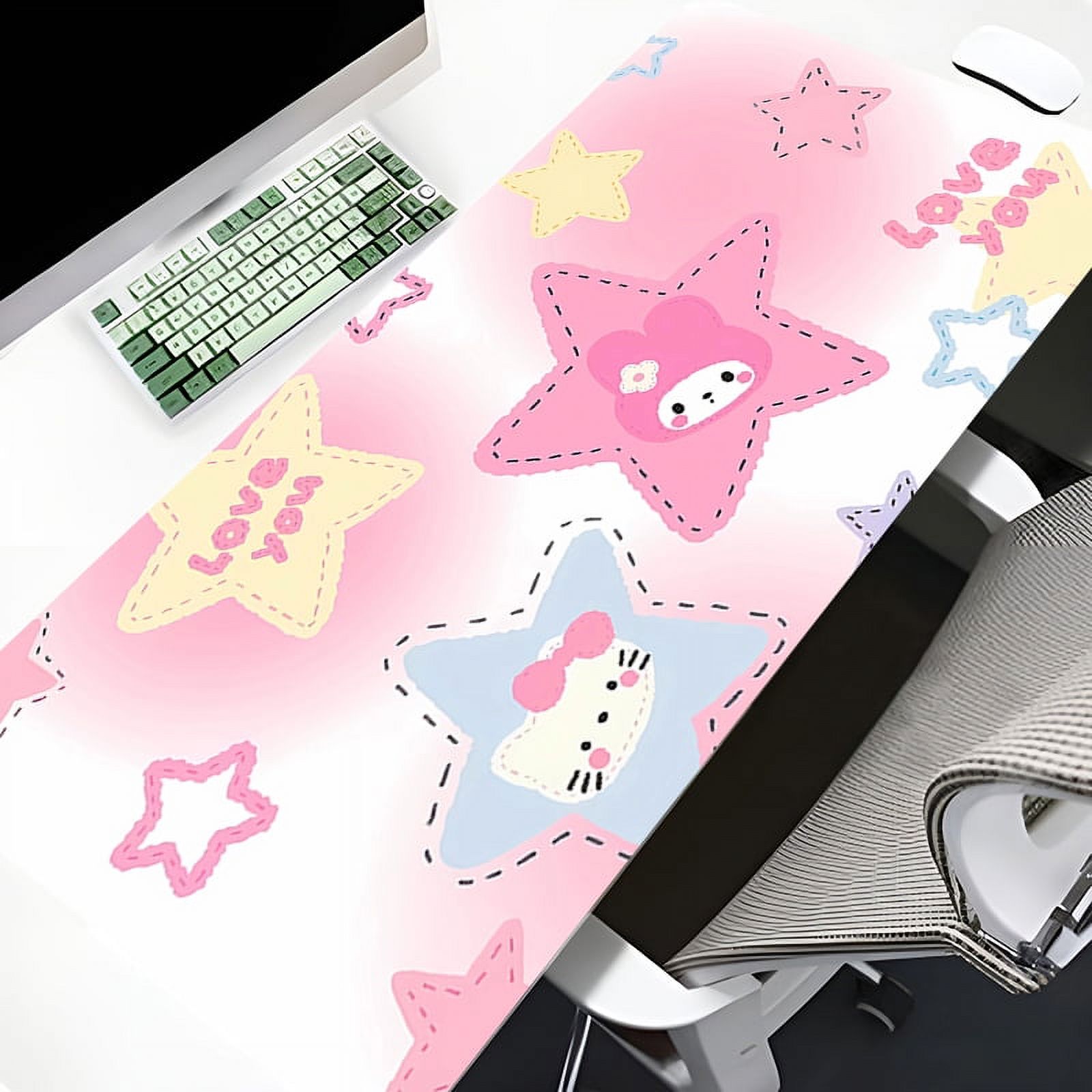 Sanrio Laptop Mouseapad Kawaii Anime Hello Kitty Mouse Pad Decorative ...