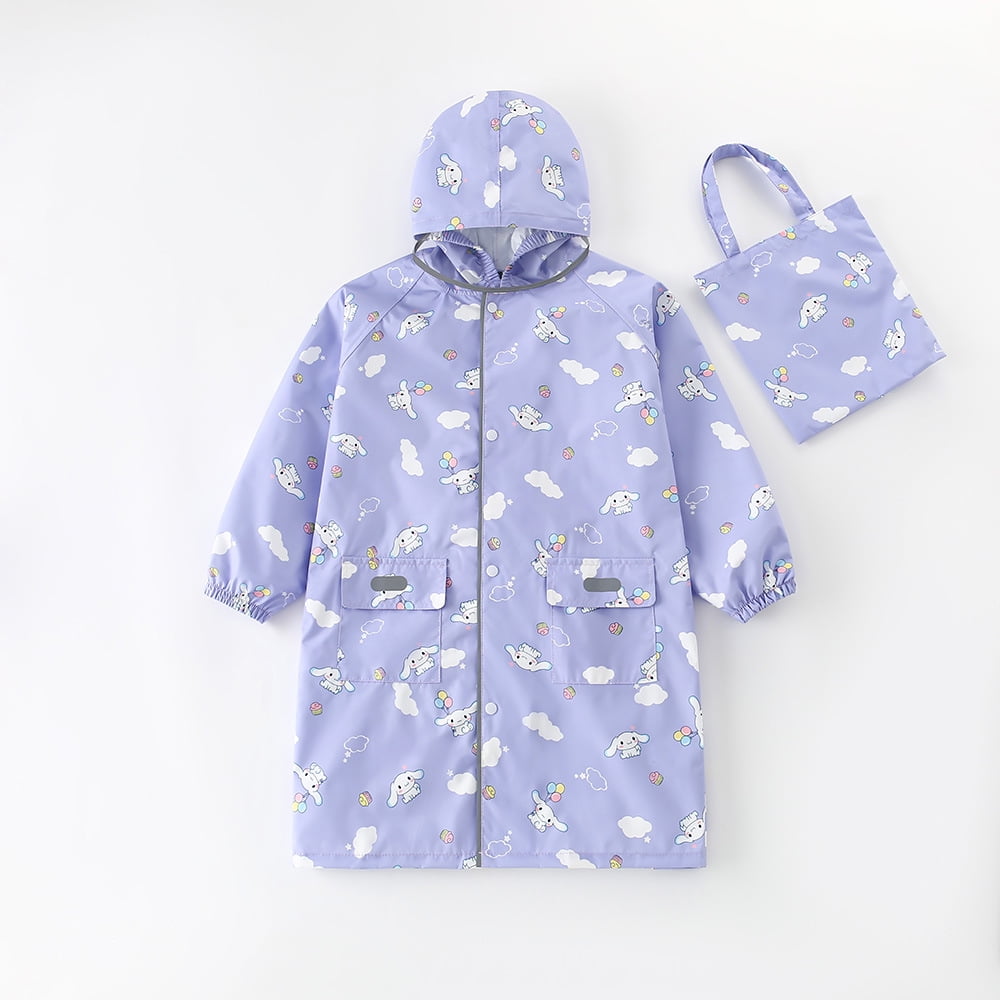 Sanrio Large Brim Children Raincoat Kuromi My Melody Hello Kitty ...