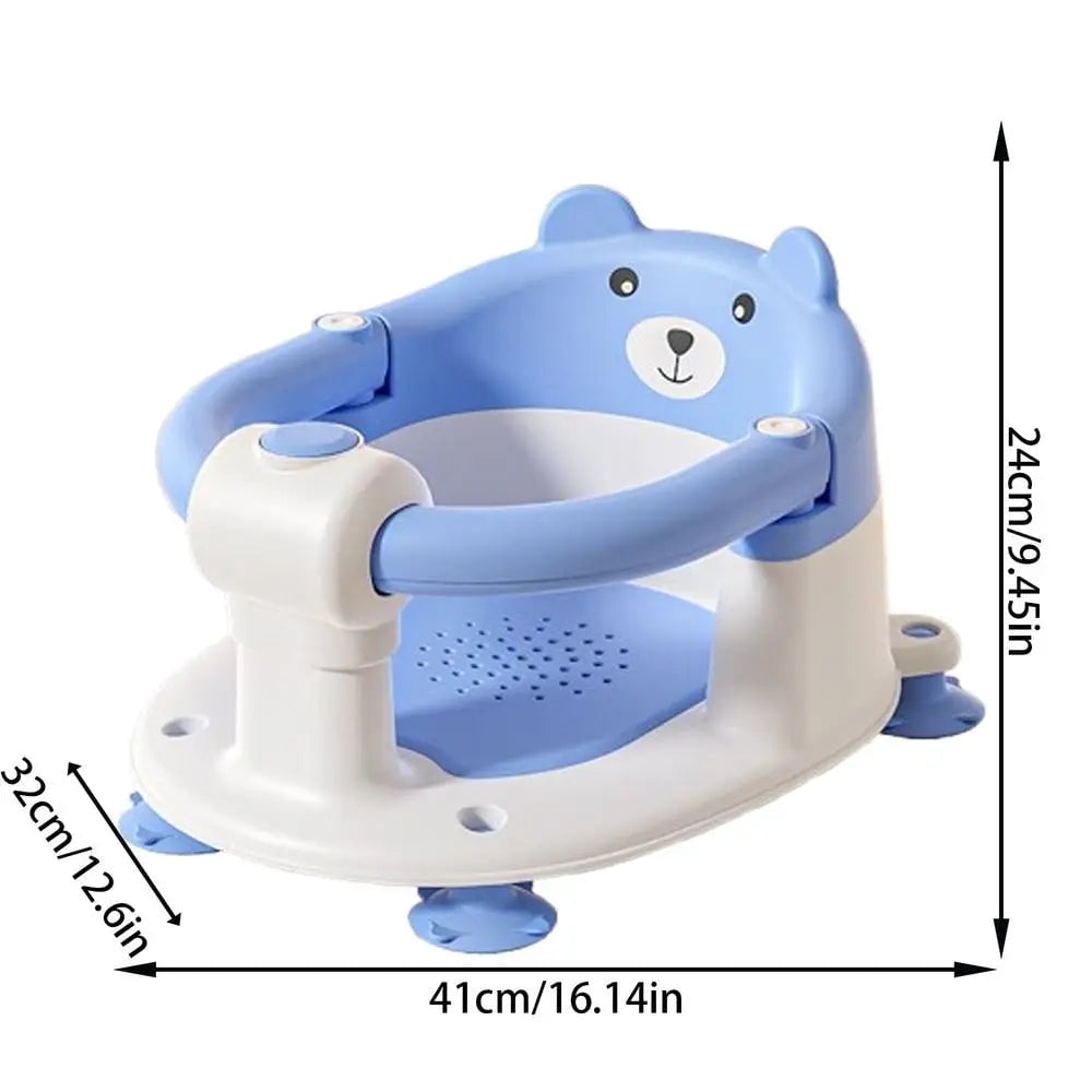 Toddler Bath Chair Toddler Shower Seat Sit Up Bath Chair Anti-Slip Kid ...