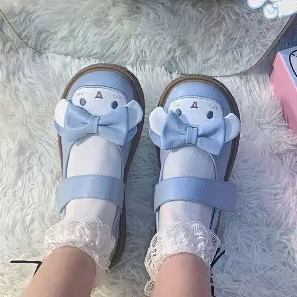 Sanrio Lolita Leather Shoes My Melody Kuromi Cartoon Anime Character ...