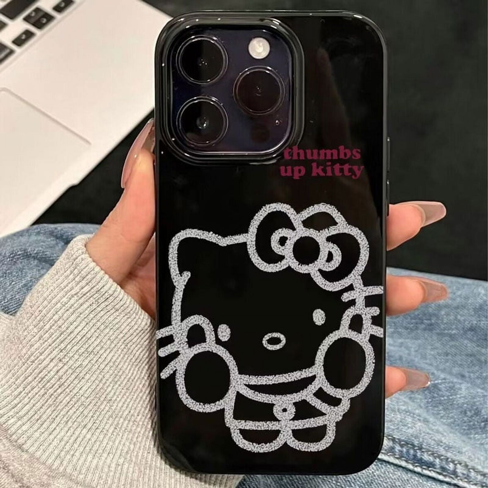 Sanrio Lovely Hello Kitty Phone Case For iphone 15 14 13 PRO MAX 11 12 13 PRO XR 8 PLUS KT Cat ...