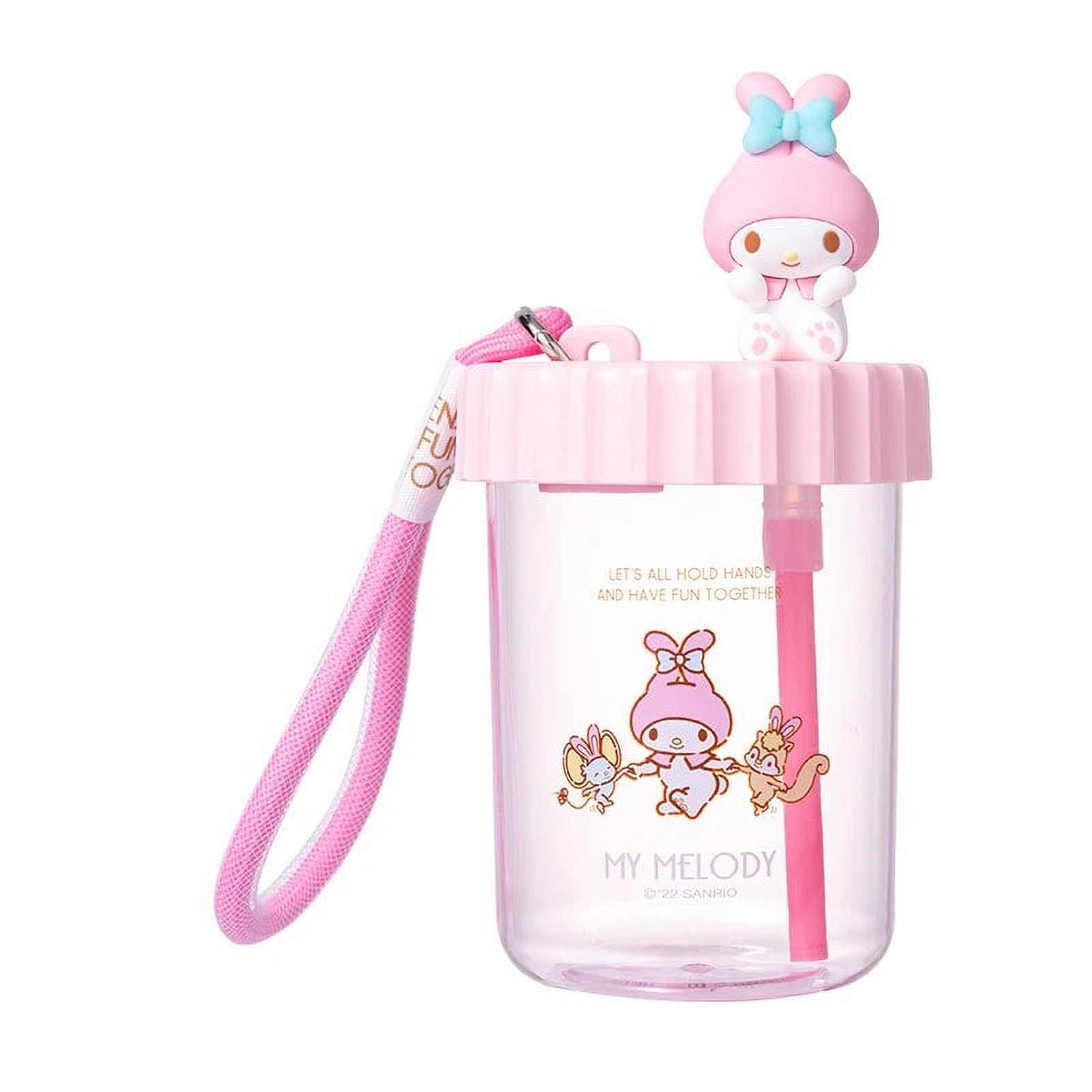 Sanrio MINISO Joint Kawaii Rope Straw Cup Pachacco Cinnamoroll Hello ...