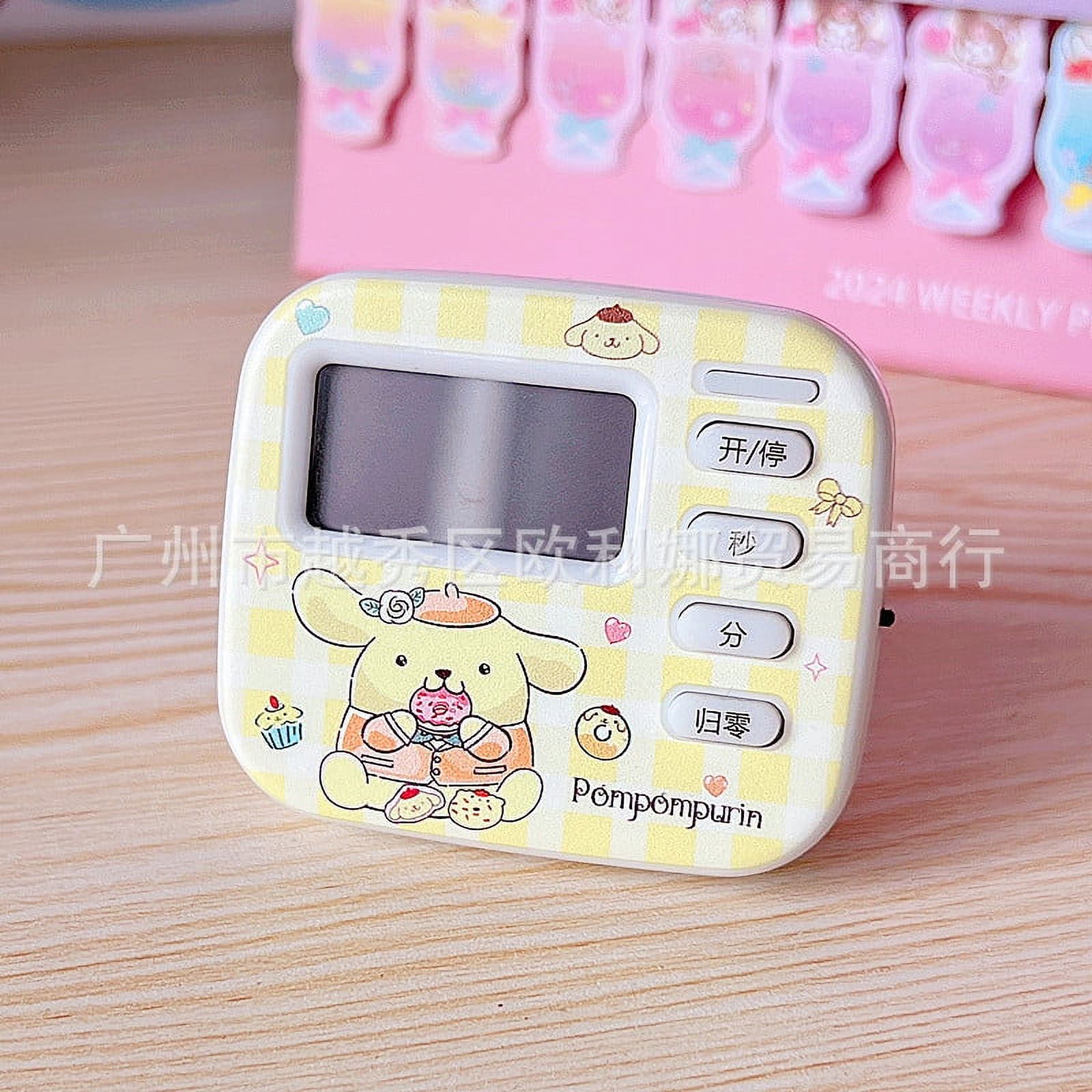 Sanrio Magnetic Digital Kitchen Timer Clock Hello Kitty Melody ...