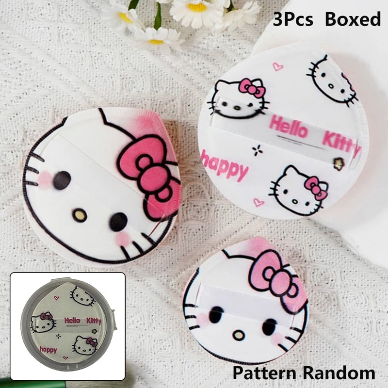 Sanrio Makeup Sponge Puff Boxed Cute Hello Kitty Makeup Concealer Super ...
