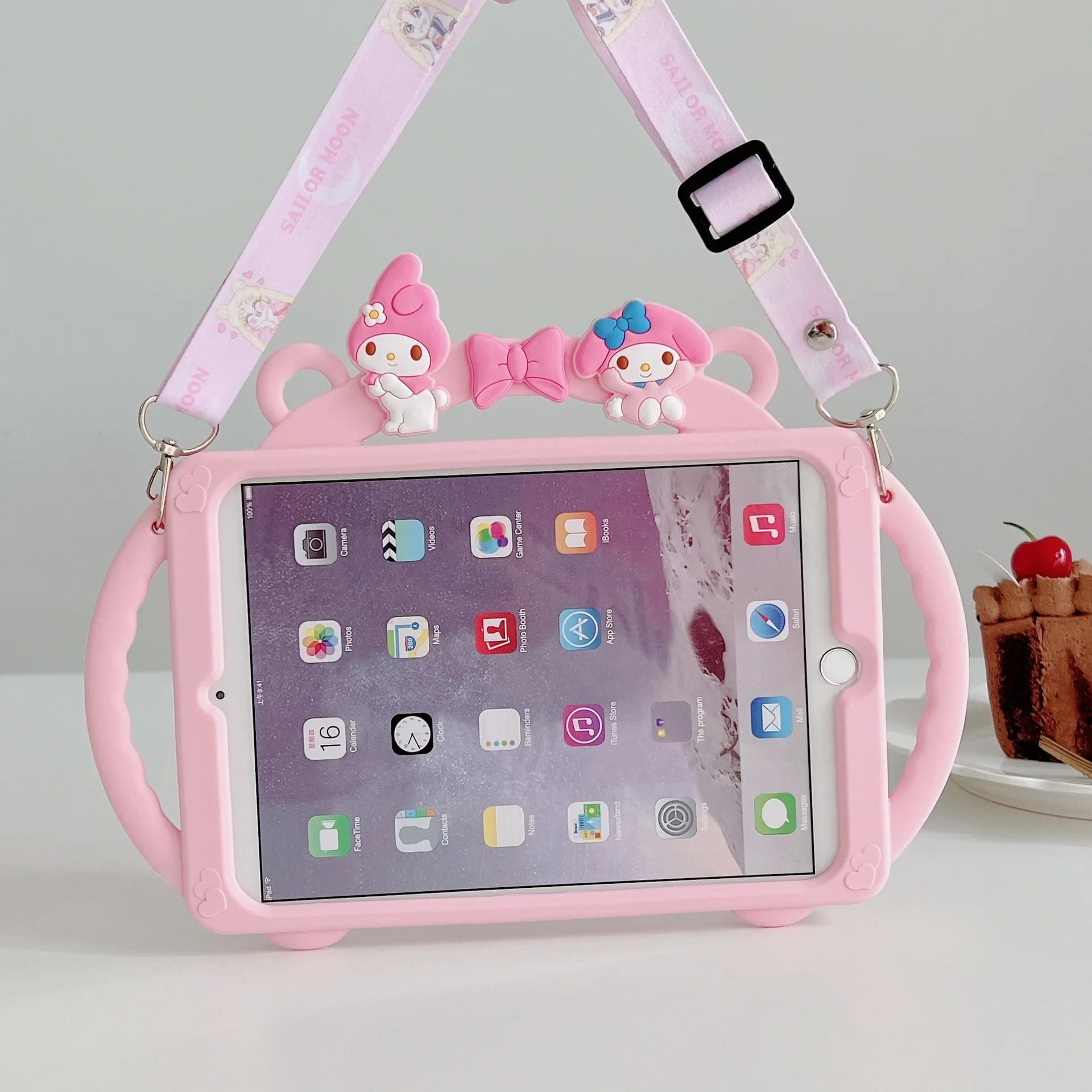 Sanrio Melody Cinnamoroll Stand Cover For iPad 10th Gen 9th 8th 7th 10. ...