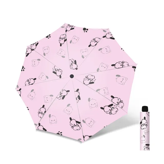 Sanrio Melody Hello Kitty Pochacco Sun Umbrella Sunscreen And Uv ...