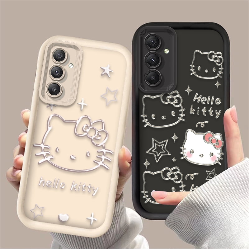 Sanrio Metal Hello Kitty Case for Samsung Galaxy A55 A35 A25 A15 A05 ...