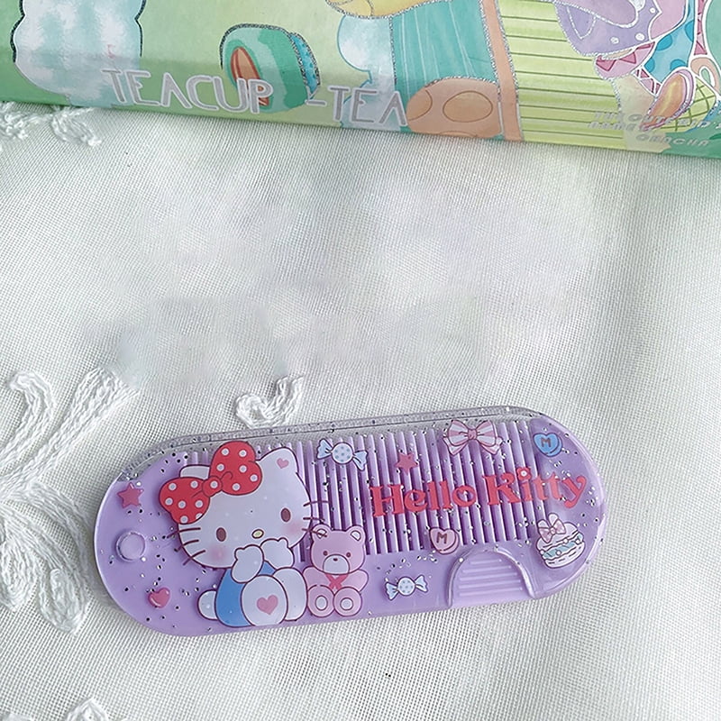 Sanrio Mini Carry Comb Anime Hellokitty MyMelody Kuromi Cinnamoroll ...