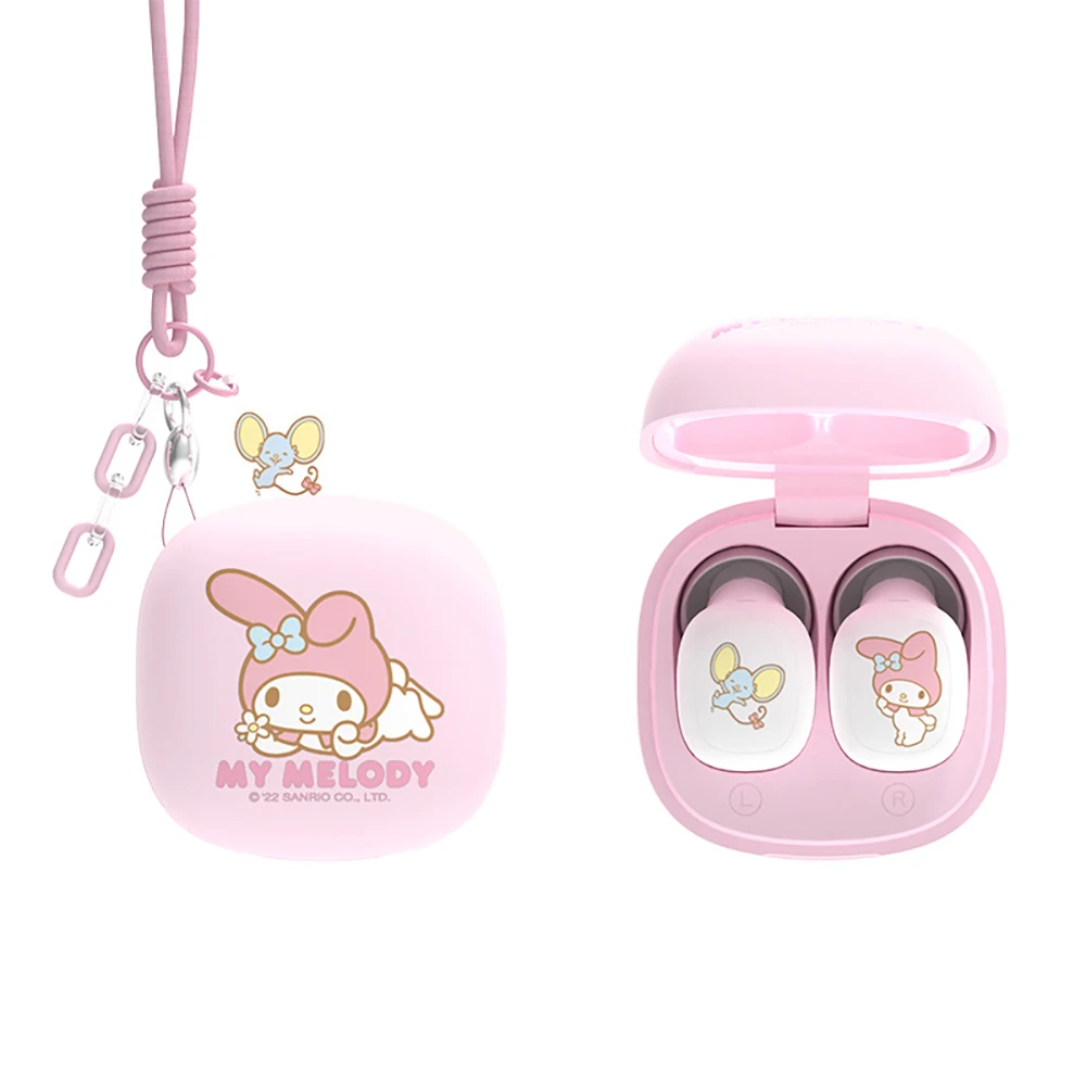 Sanrio My Melody Bluetooth Headphones Kuromi Cute Wireless Headset ...