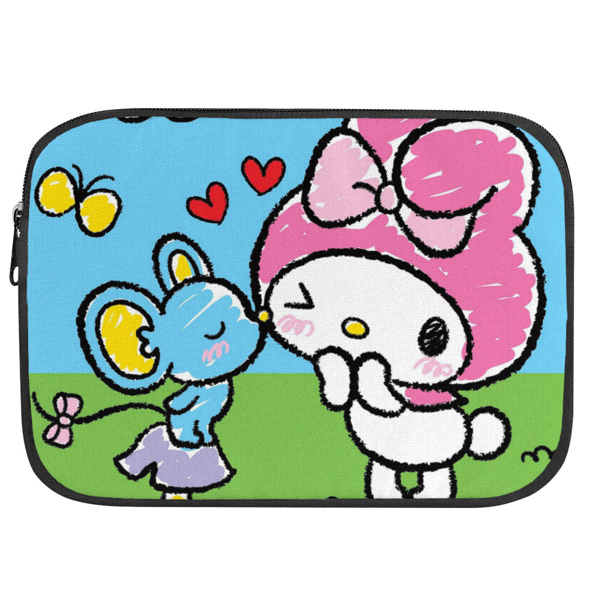 Sanrio My Melody Cartoon Laptop Sleeve Tablet Sleeve for Office Travel ...