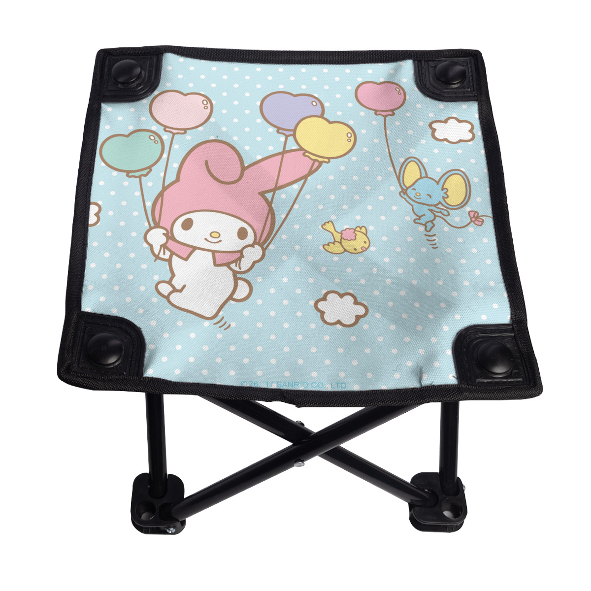 Sanrio My Melody Cartoon Portable Folding Camping Stool Outdoor Camping ...
