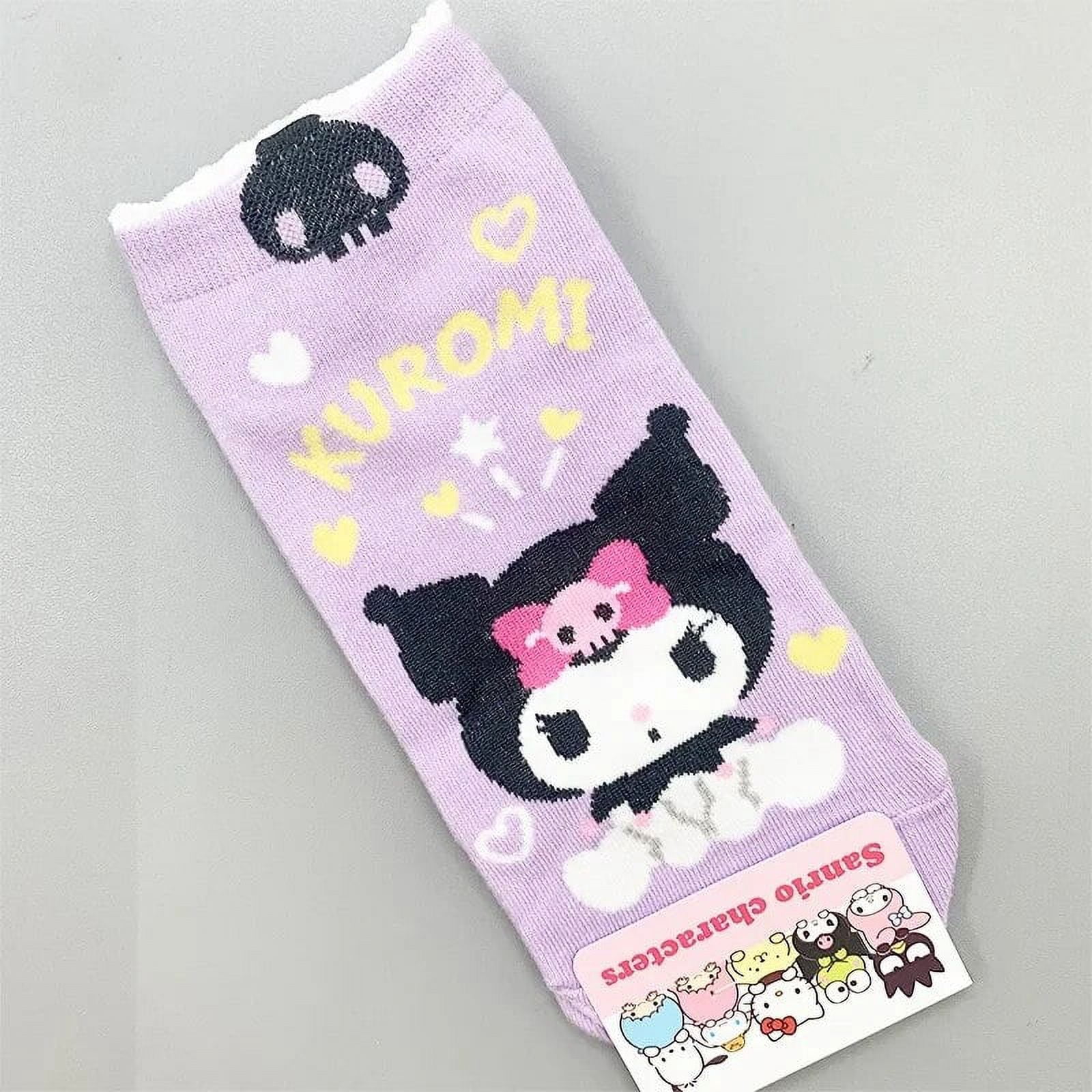 Sanrio My Melody Cotton Socks Pompompurin Cinnamoroll Hello Kitty ...