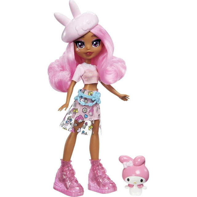 Sanrio My Melody Figure And Stylie Doll ~10 In 254 Cm Wearing Fashions And Accessories