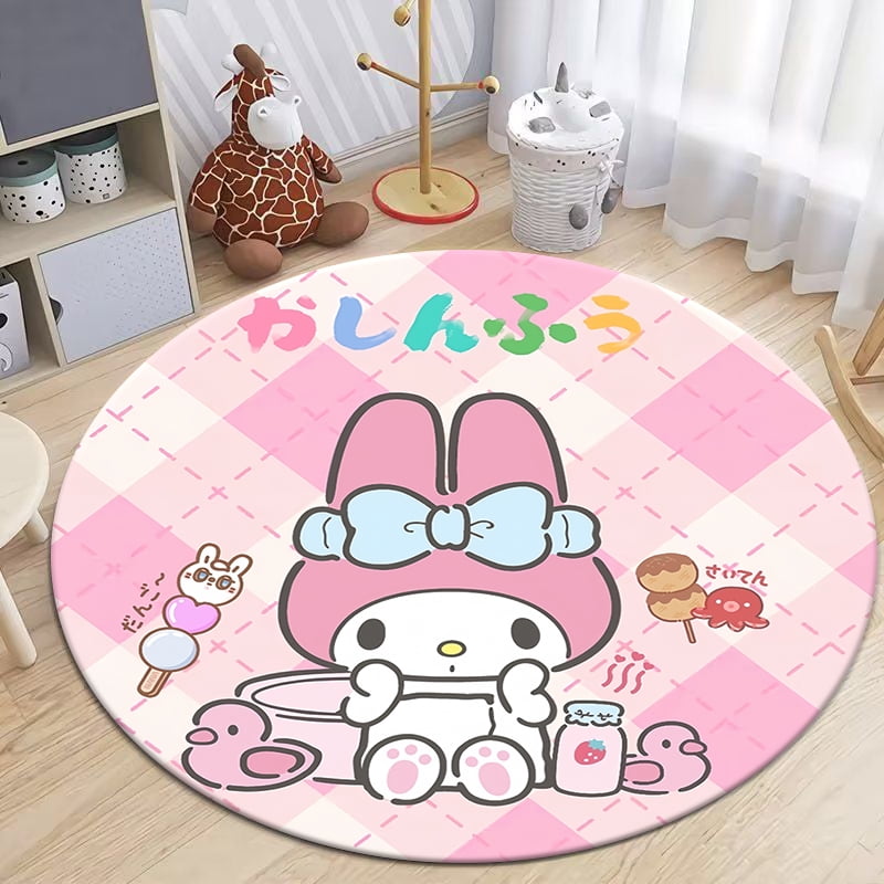Sanrio My Melody HD Printed Round Carpet.soft Comfortable exquisite ...