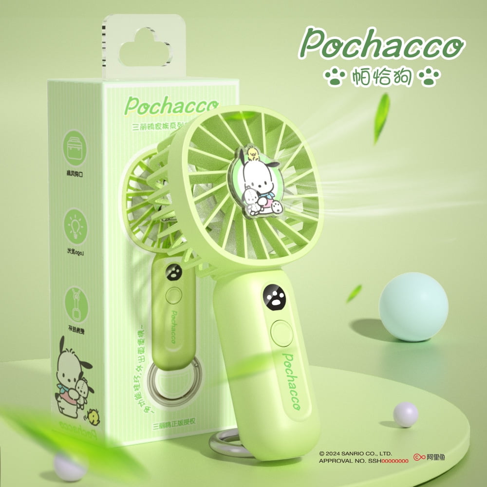 Sanrio My Melody Kuromi Cinnamoroll Portable Fan Anime Figure Portable ...