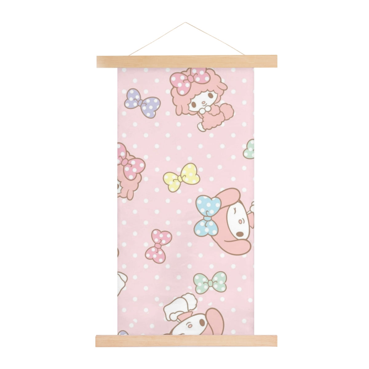 Sanrio My Melody Poster Genshin Hanging Scroll Cartoon Comic Decorative ...