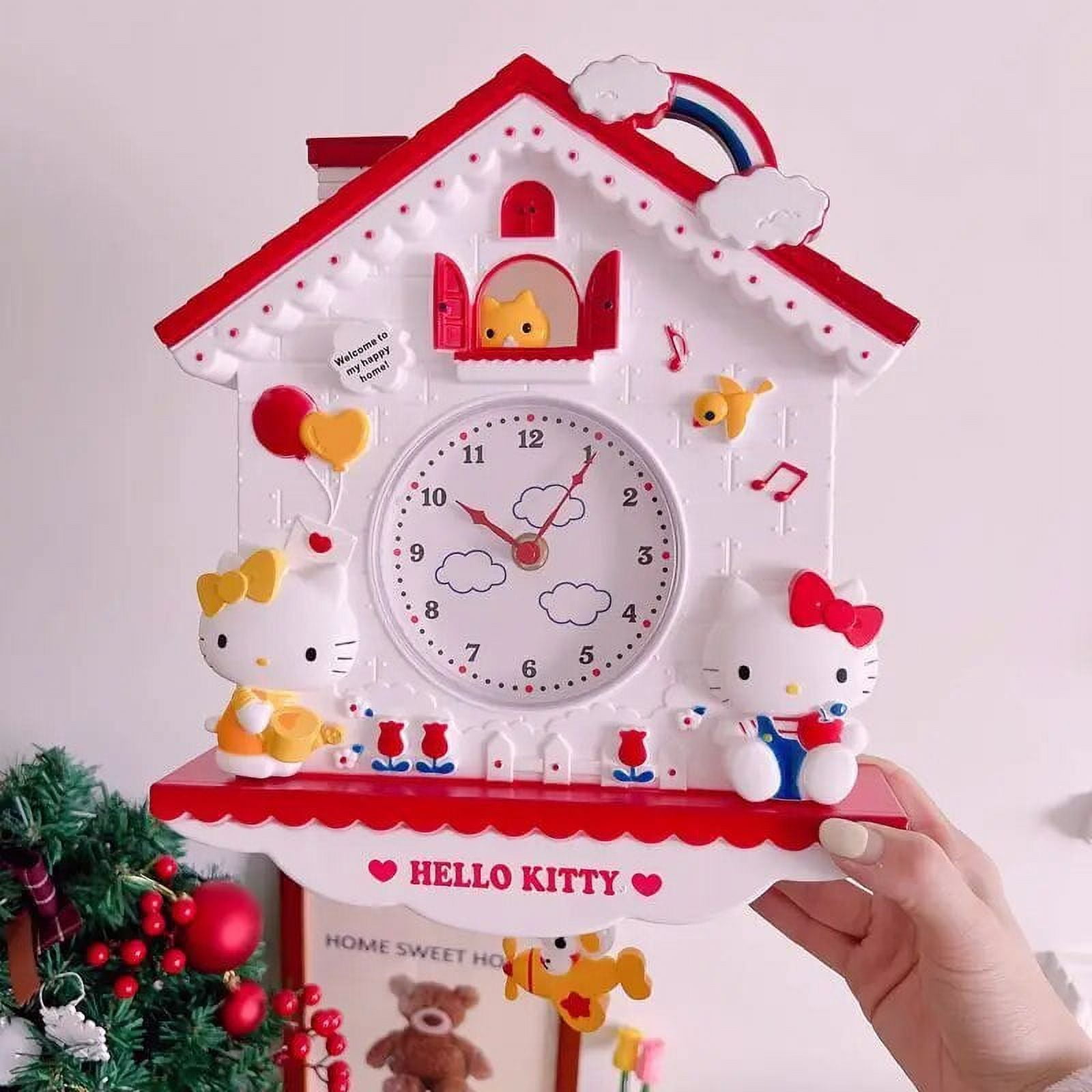 Sanrio My Melody Wall Clock Bedroom Decorate Hello Kitty Little ...