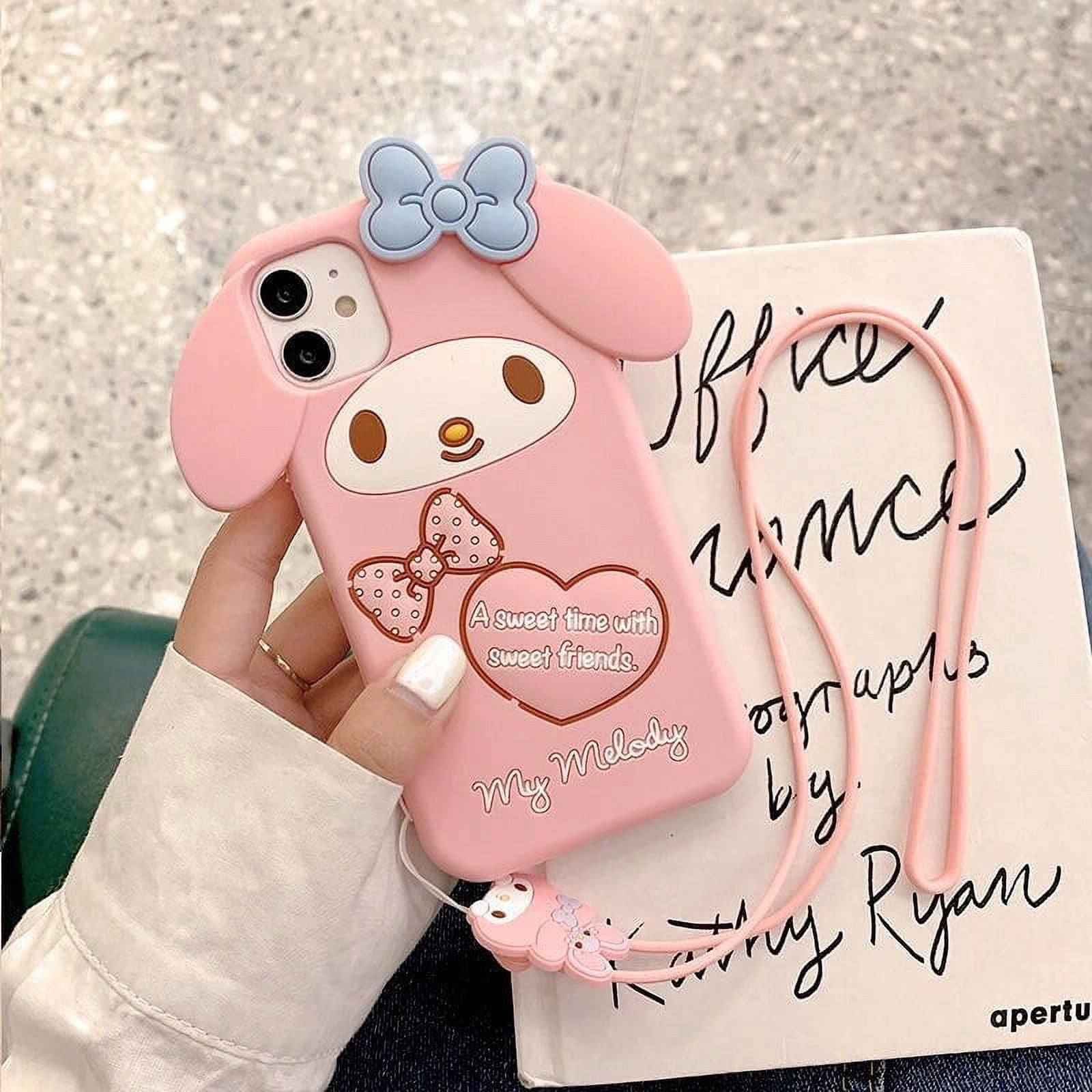 Sanrio My Melody With Lanyard Phone Case For iPhone 14 13 11 12 Pro Max ...