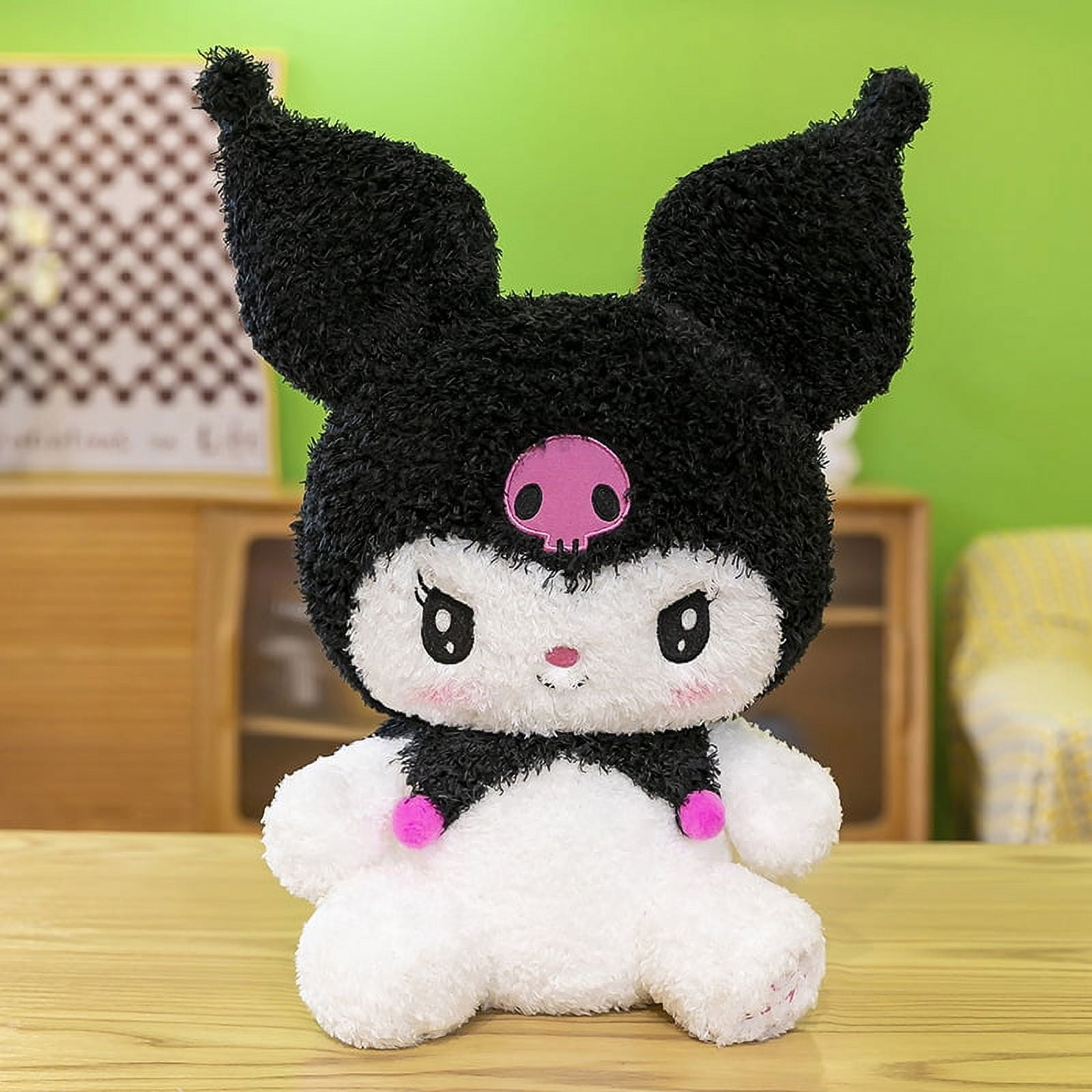 Sanrio New Cherry Velvet Kuromi Plush Toy Large Scissors Machine ...