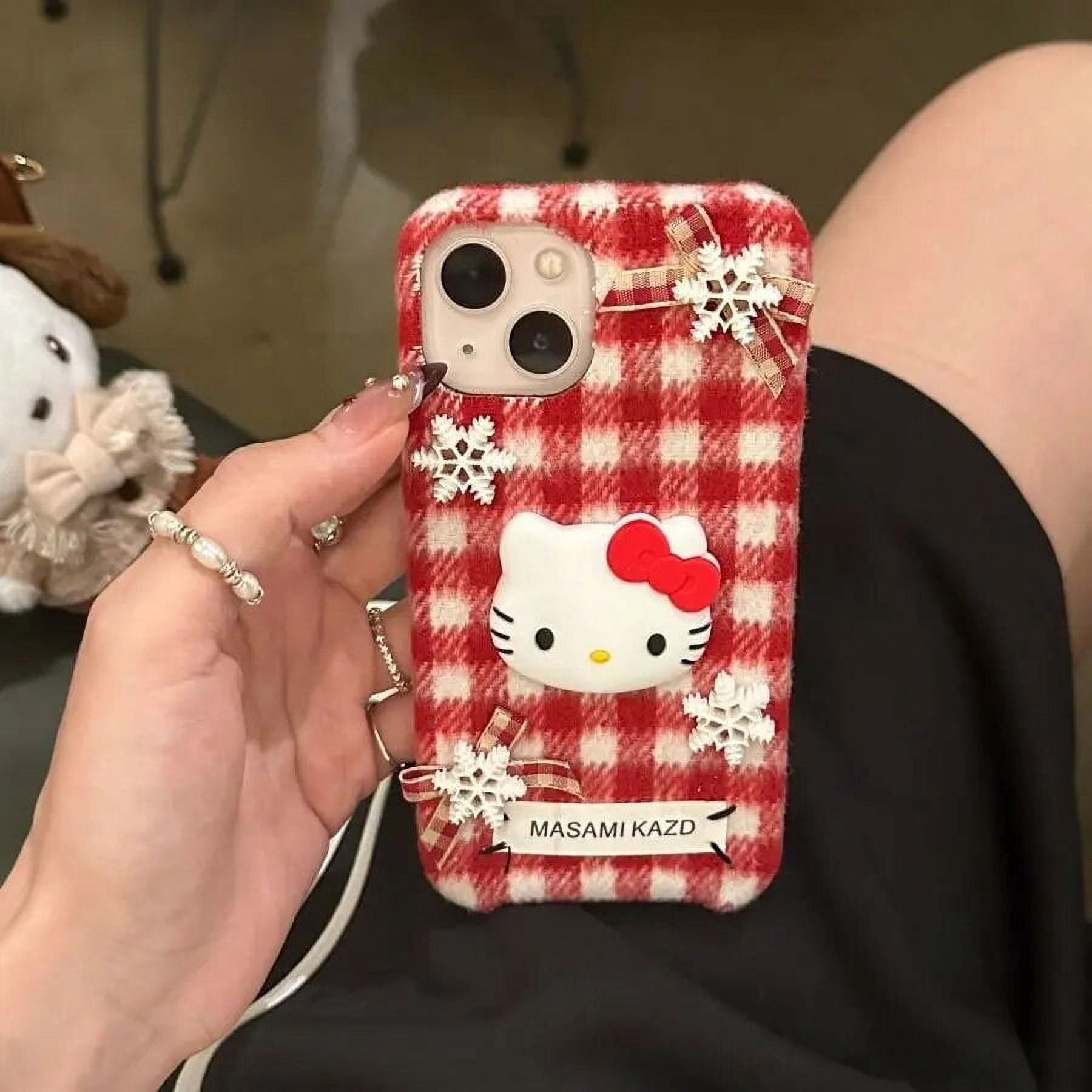 Sanrio New Kawaii Anime Hello Kitty Phone14/13 Promax12 Case Cute ...