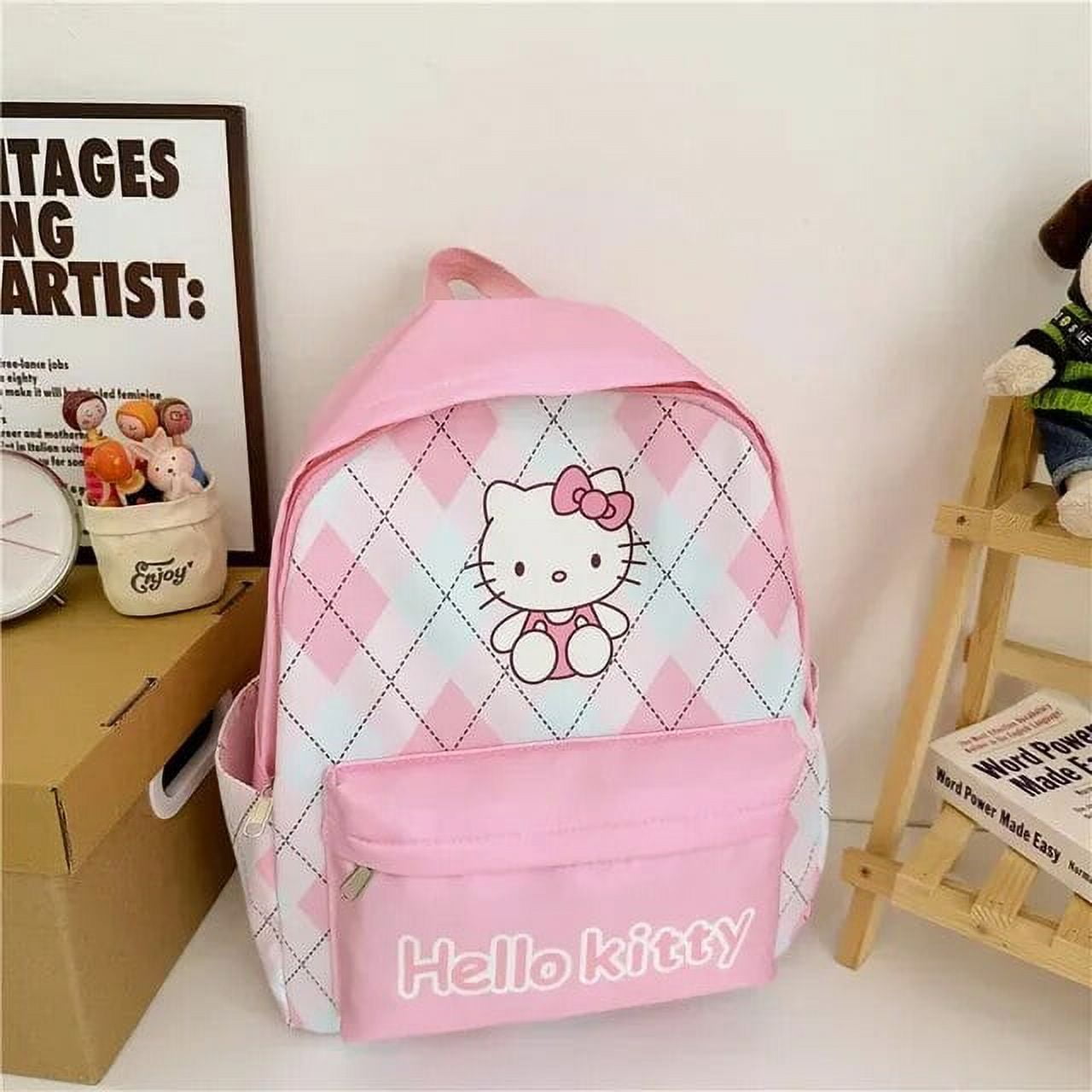 Sanrio New School Bag Student Cartoon Cinnamoroll My Melody Hello Kitty ...