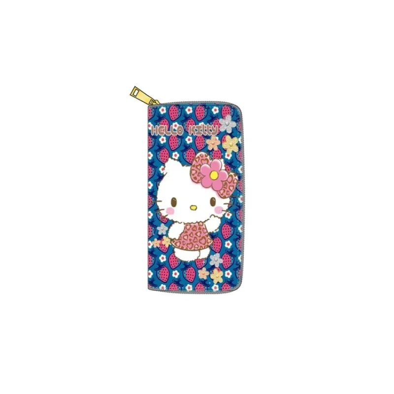 Sanrio New Women's Wallet Hello Kitty My Melody Cartoon Long Coin Purse ...