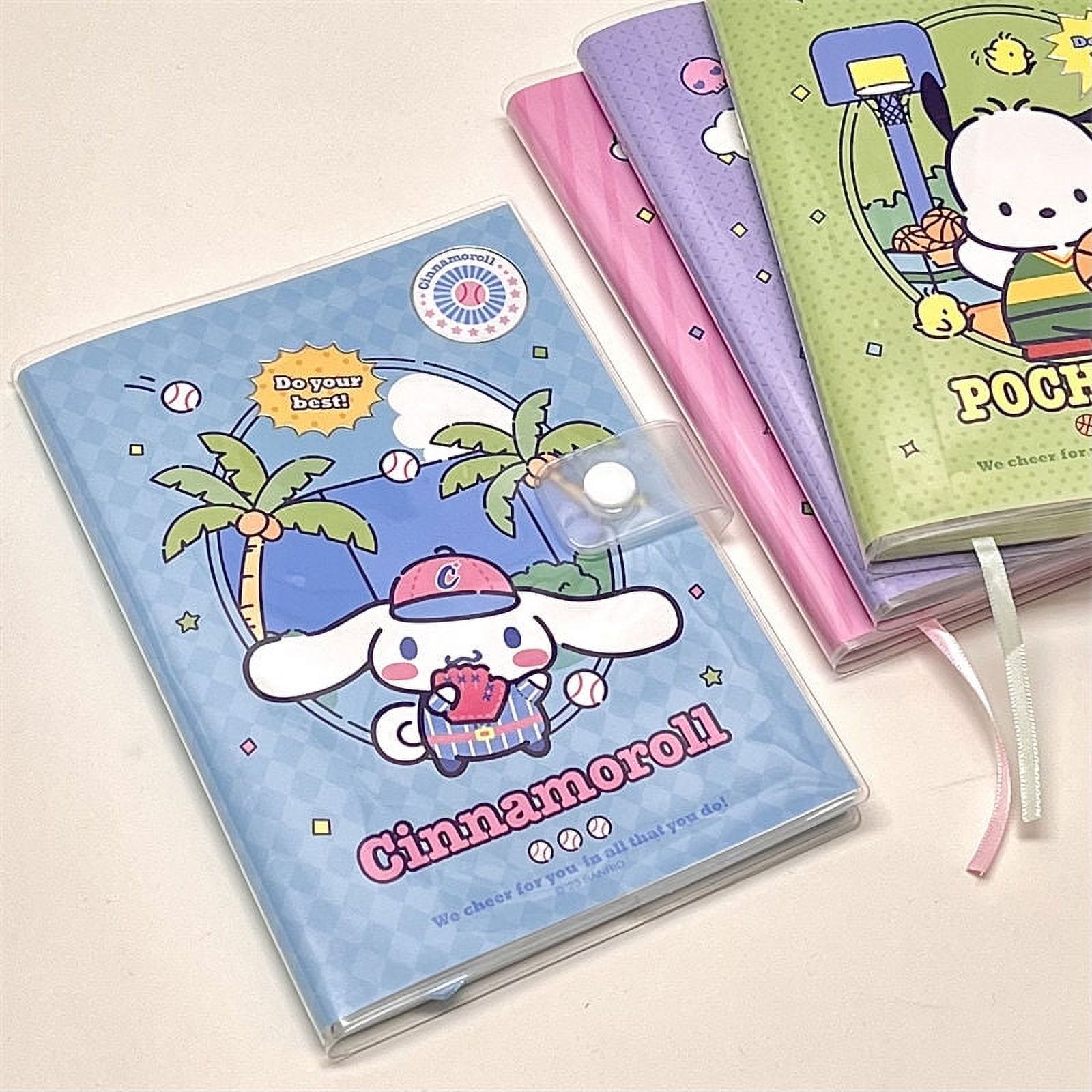 Sanrio Opposite Kuromi My Melody Cinnamoroll Pachacco B6 Snap Rubber ...