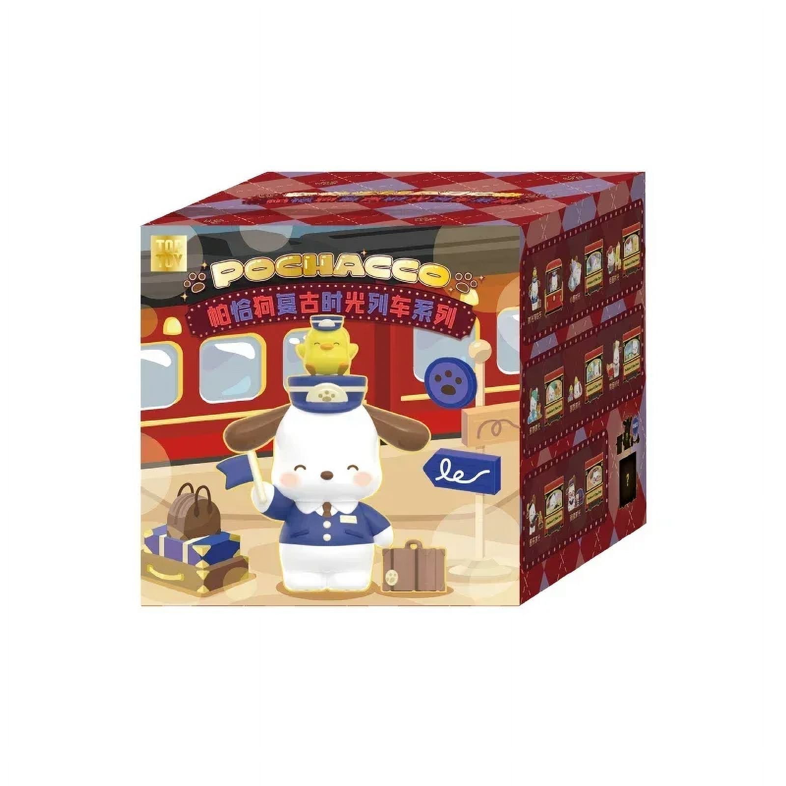 Sanrio Pachacco Retro Time Train Series Blind Box Lucky Mystery Box ...