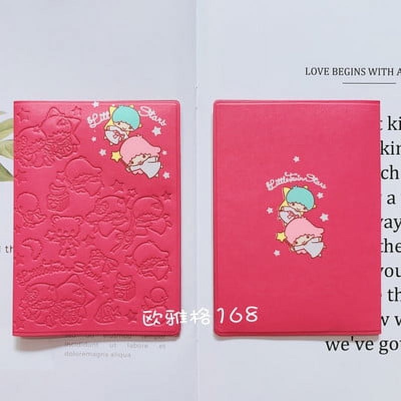 Sanrio Passport Case Cartoon Hello Kitty Kuromi Portable Document Case ...