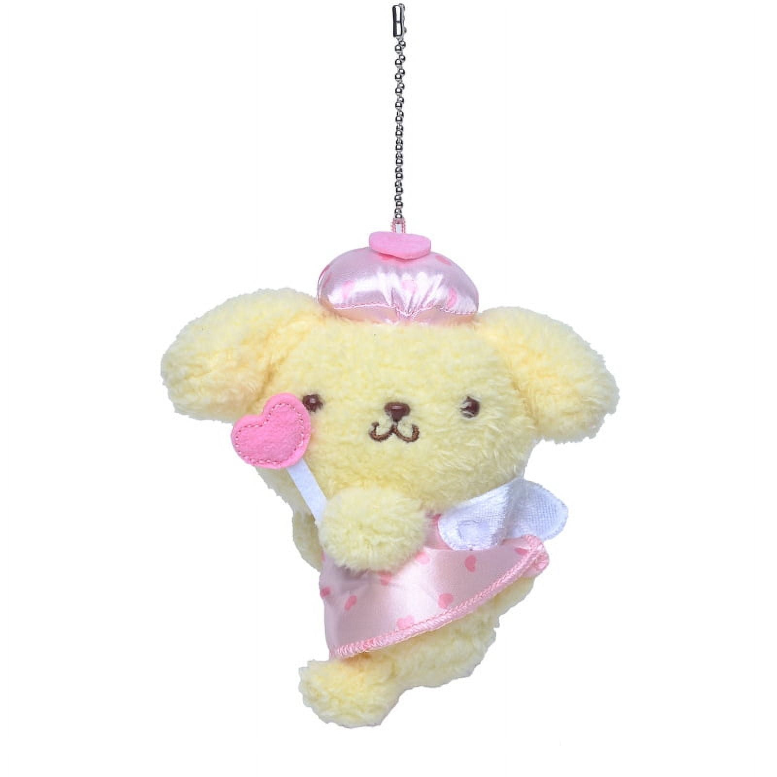 Sanrio Plush Doll Keychain Hello Kitty Melody Cinnamoroll Pochacco Cute ...
