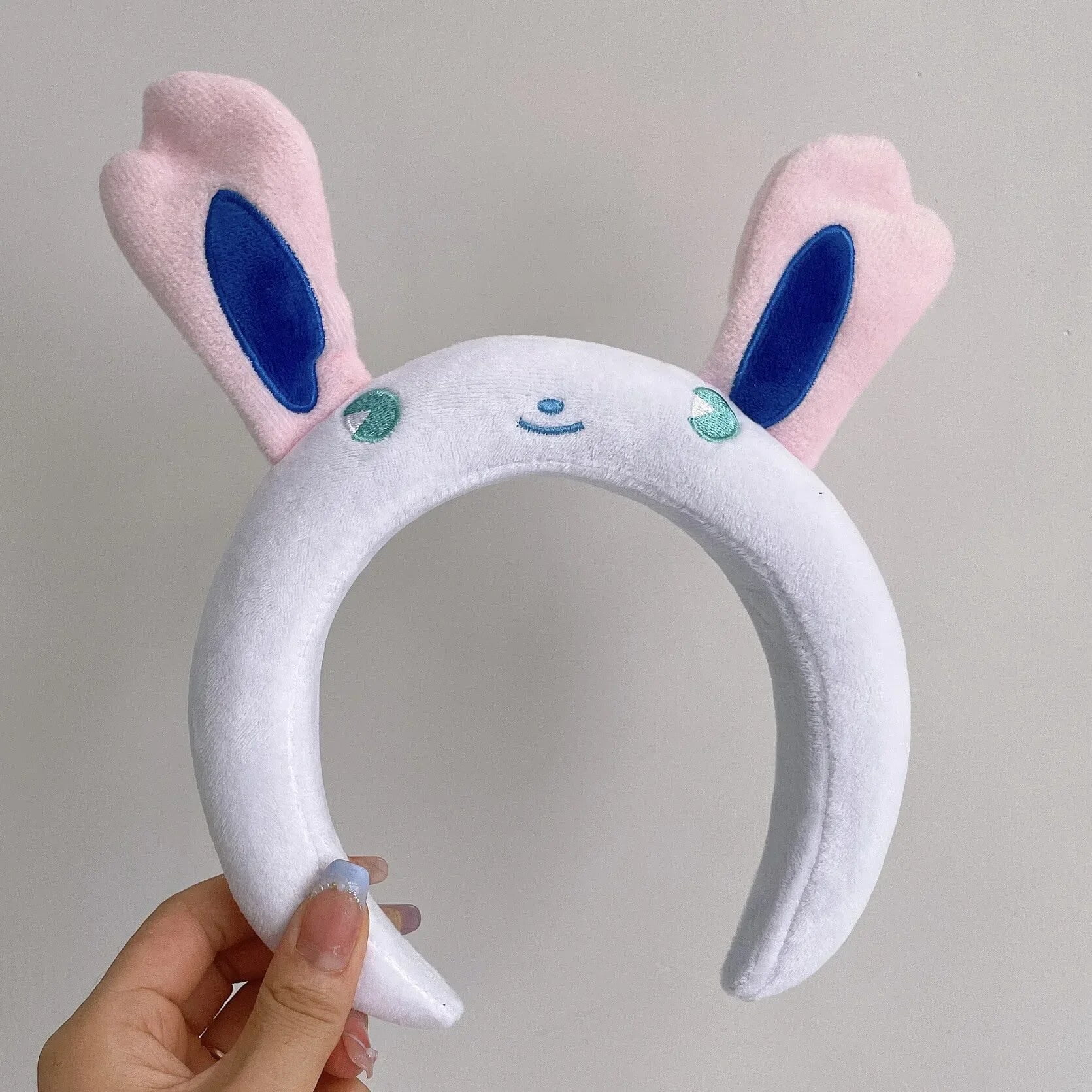 Sanrio Plush Ears Hello Kitty Headbands Girl Kawaii Kuromi Hairband ...