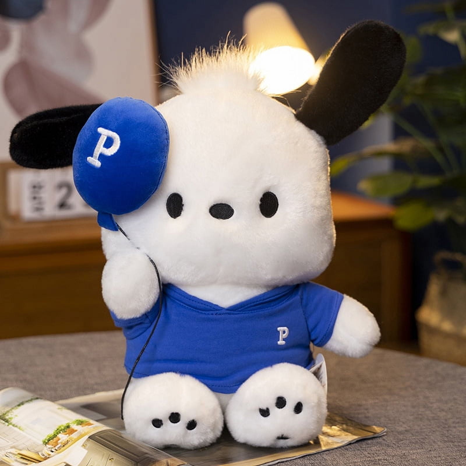 Sanrio Plush Toy Cute Pochacco Plush Dolls Student Pacha Dog Plush ...