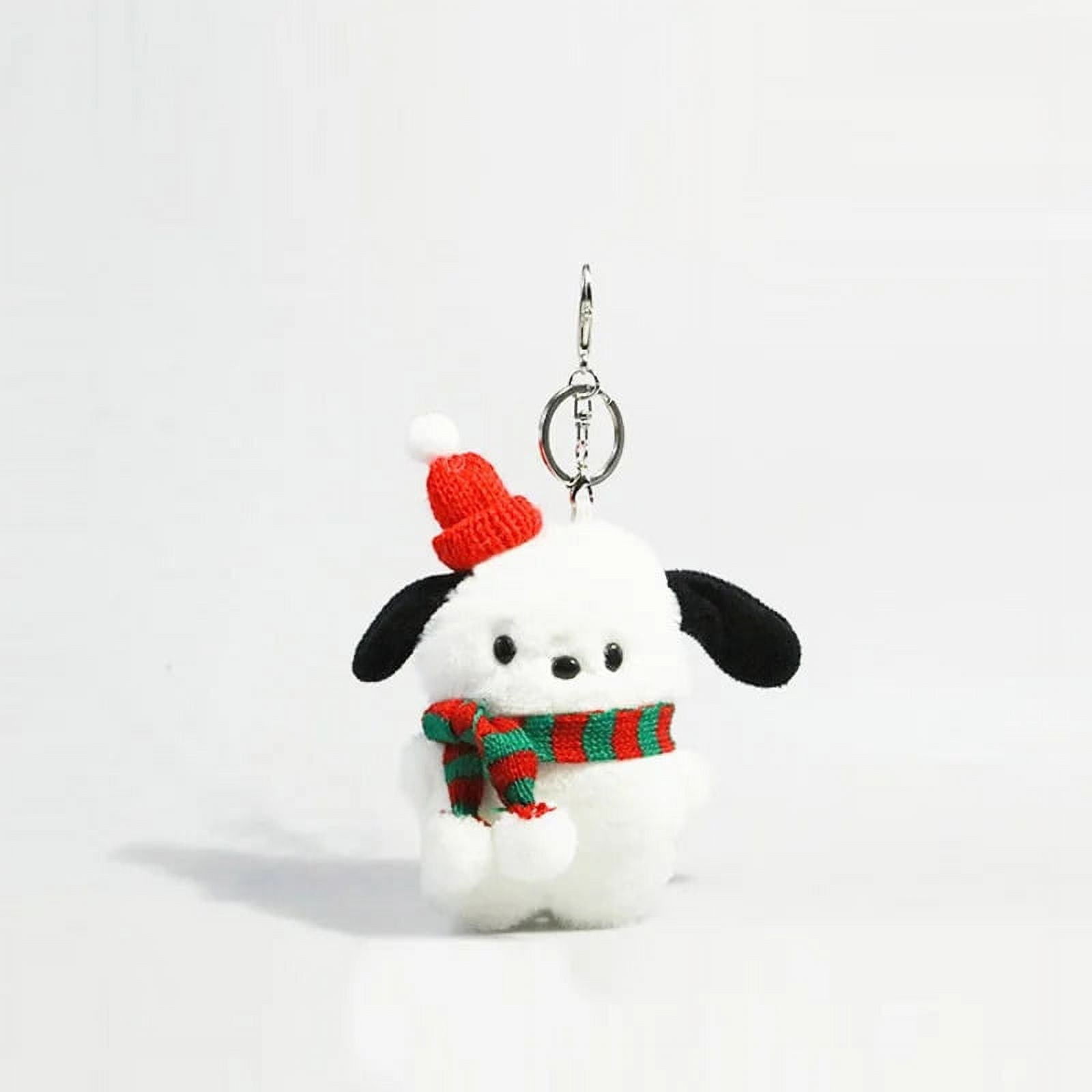 Sanrio Plush Toys Doll Keychain Kawaii Pochacco Anime Pendant Keyring ...