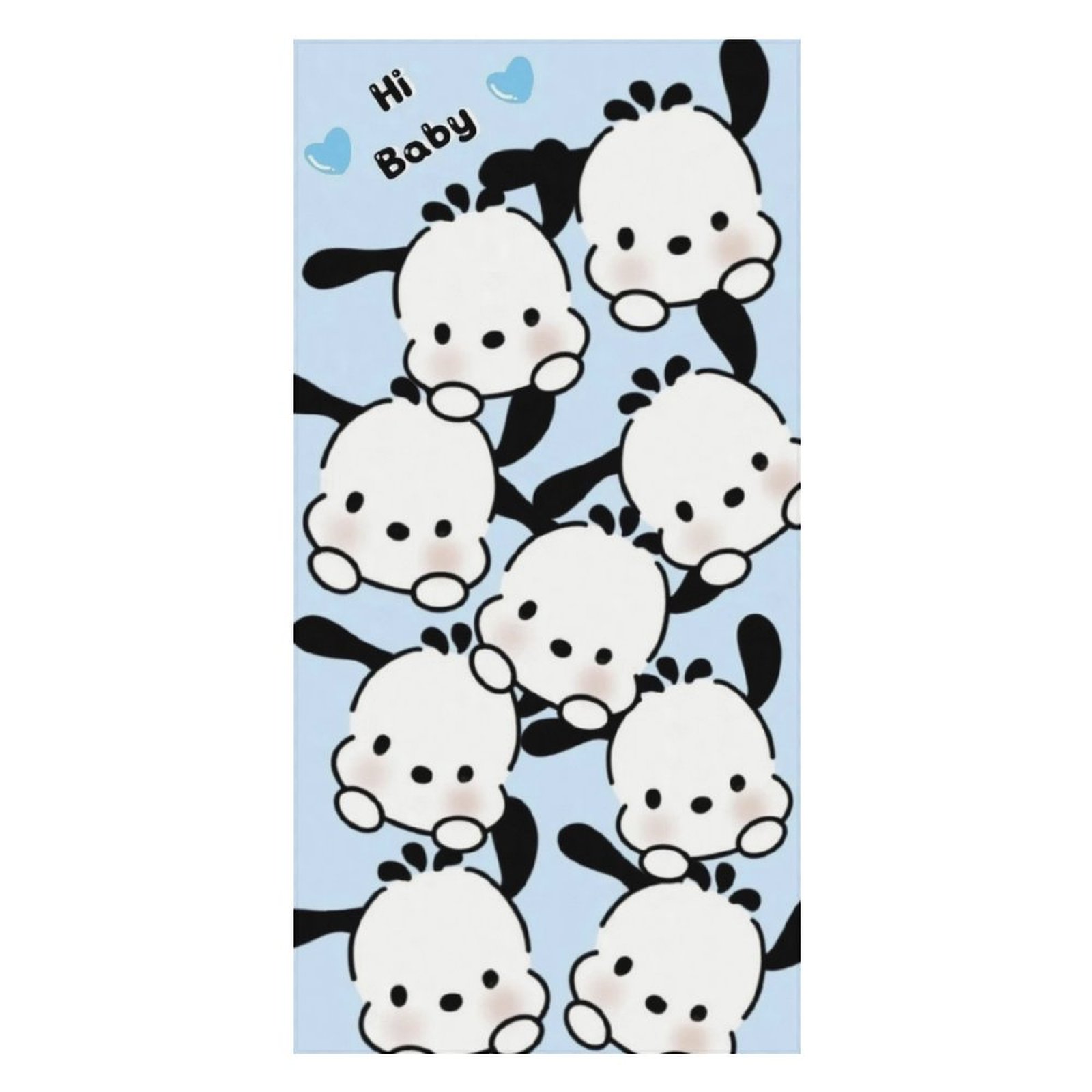Sanrio-Pochacco Baby Oversized Beach Towels, Pool Towel High Absorbent ...