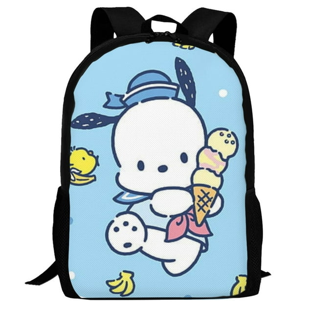 Sanrio Pochacco Backpack,3d Print Laptop Backpack Lightweight Casual ...