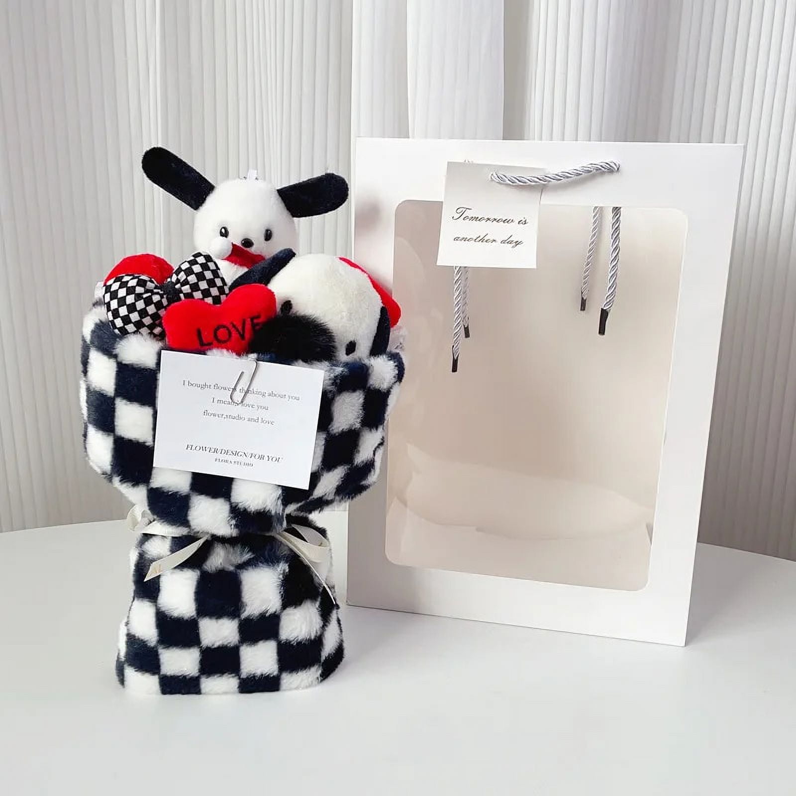 Sanrio Pochacco Bouquet Plush Dolls Flower Cartoon For Children ...