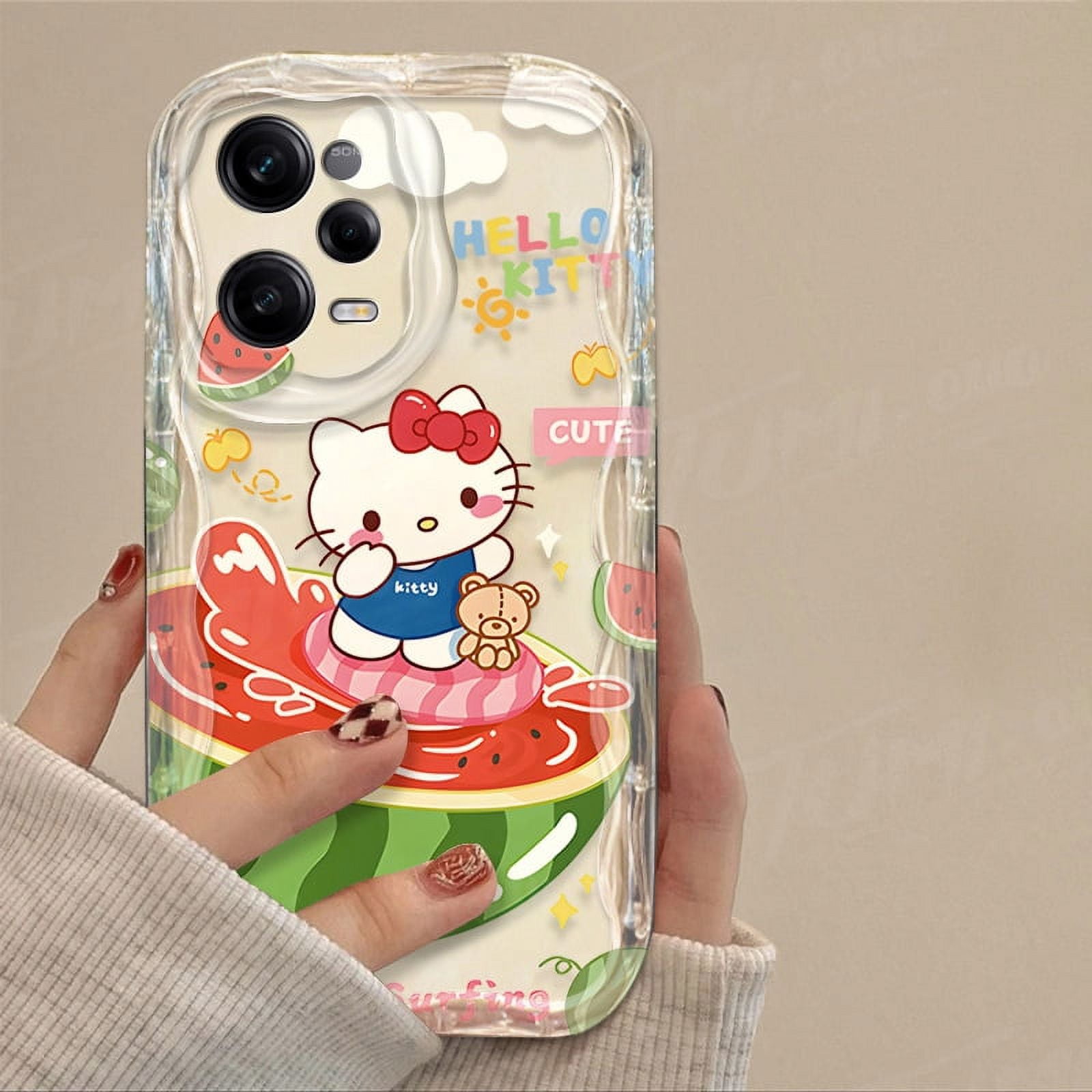 Sanrio Pochacco Hello Kitty 3D Wave Case For Xiaomi Redmi 12 12C 12R ...