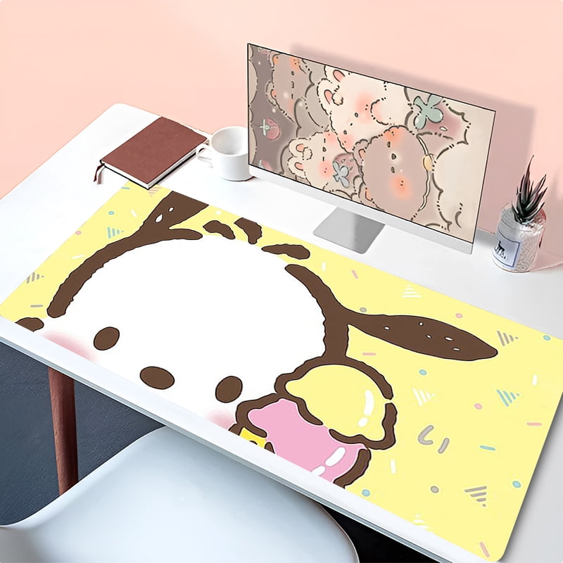 Sanrio Pochacco Large Green Mousepad Kawaii Mouse Pad Gaming Gamer Cute ...