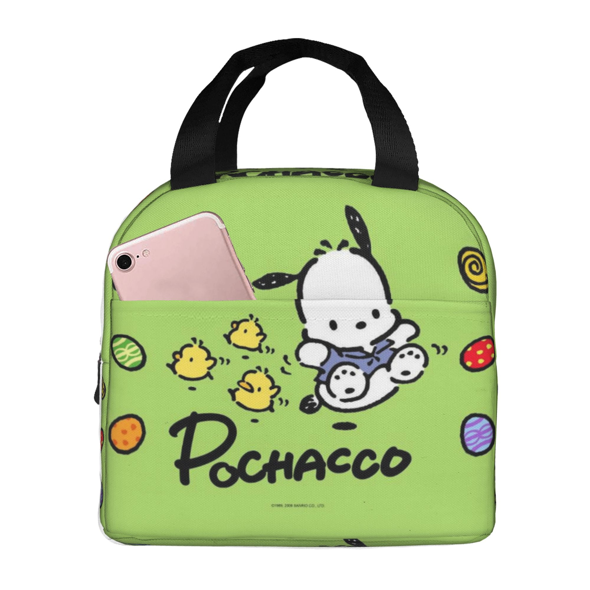 Sanrio Pochacco Lunch Bag Tote Bag Insulated Lunch Box Picnic Beach ...