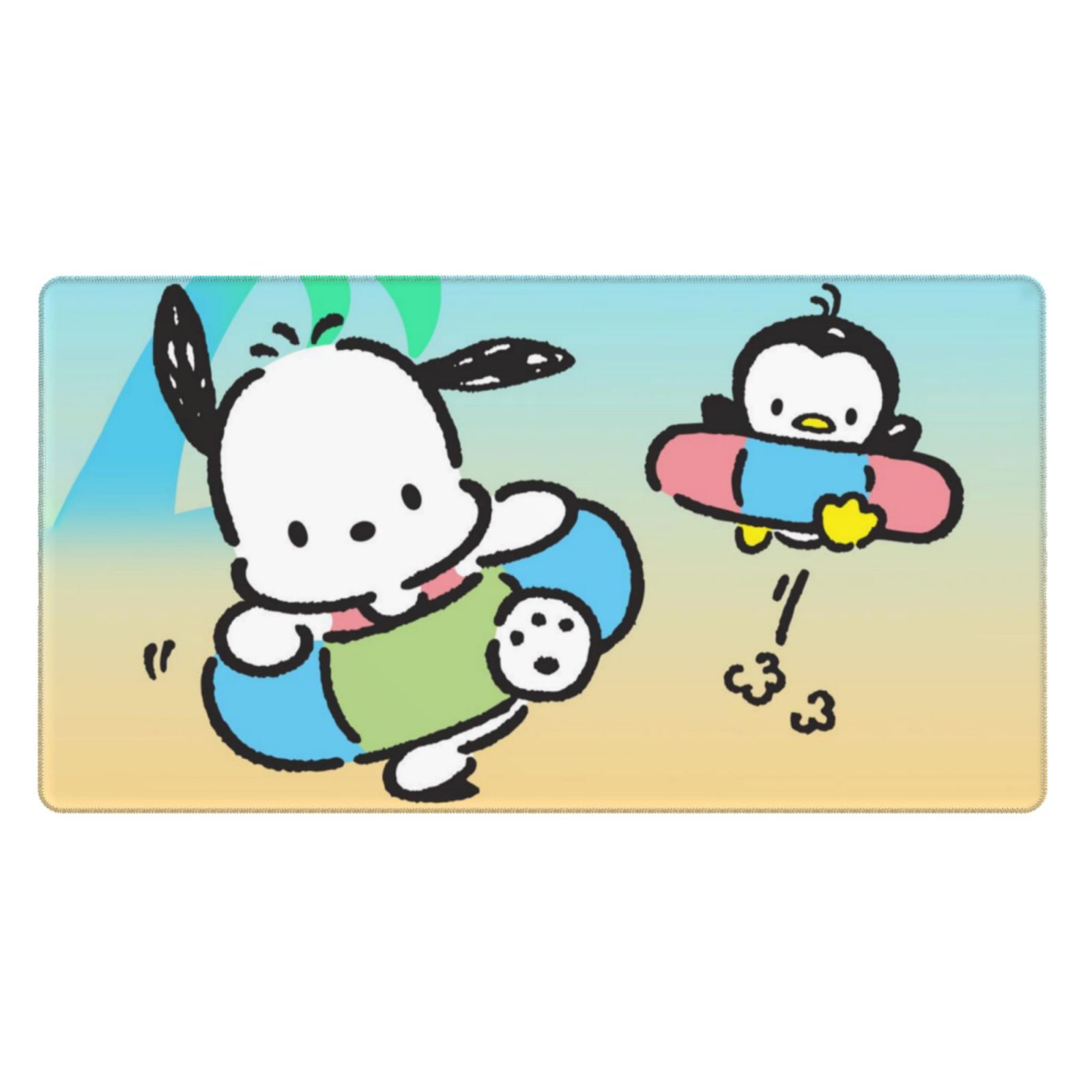 Sanrio Pochacco Mouse Pad 16x29.5 Inch Computer Keyboard Mouse Pad ...