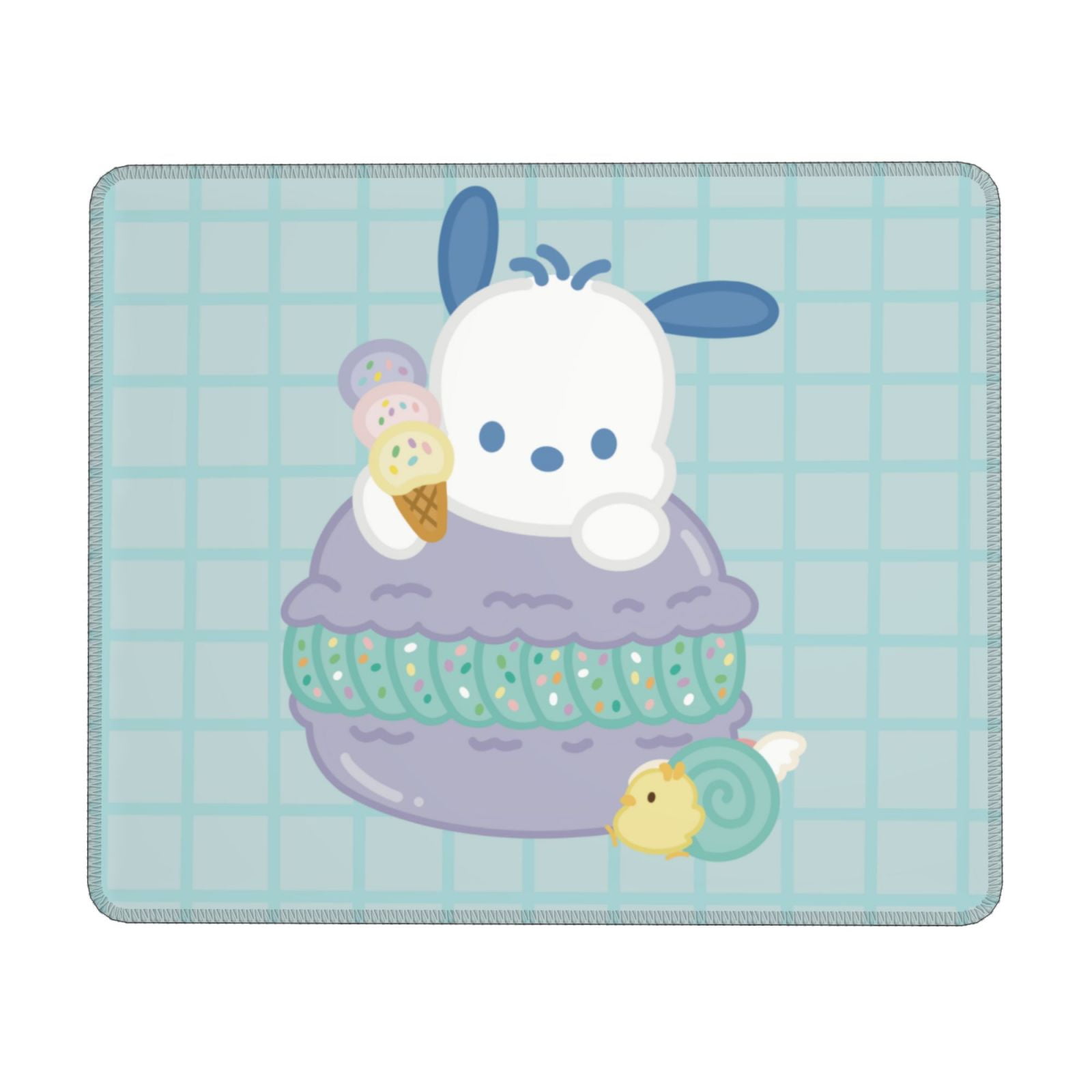 Sanrio Pochacco Mouse Pad,Small Gaming Mousepad,Non-Slip Rubber Base ...
