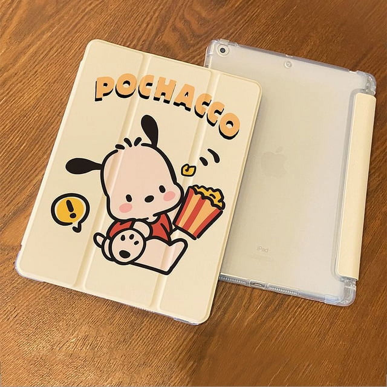 Sanrio Pochacco Tablet Case for iPad Air 1 2 3 Mini 4 5 6 iPad Pro 2022 12.9in Cartoon Cute ...