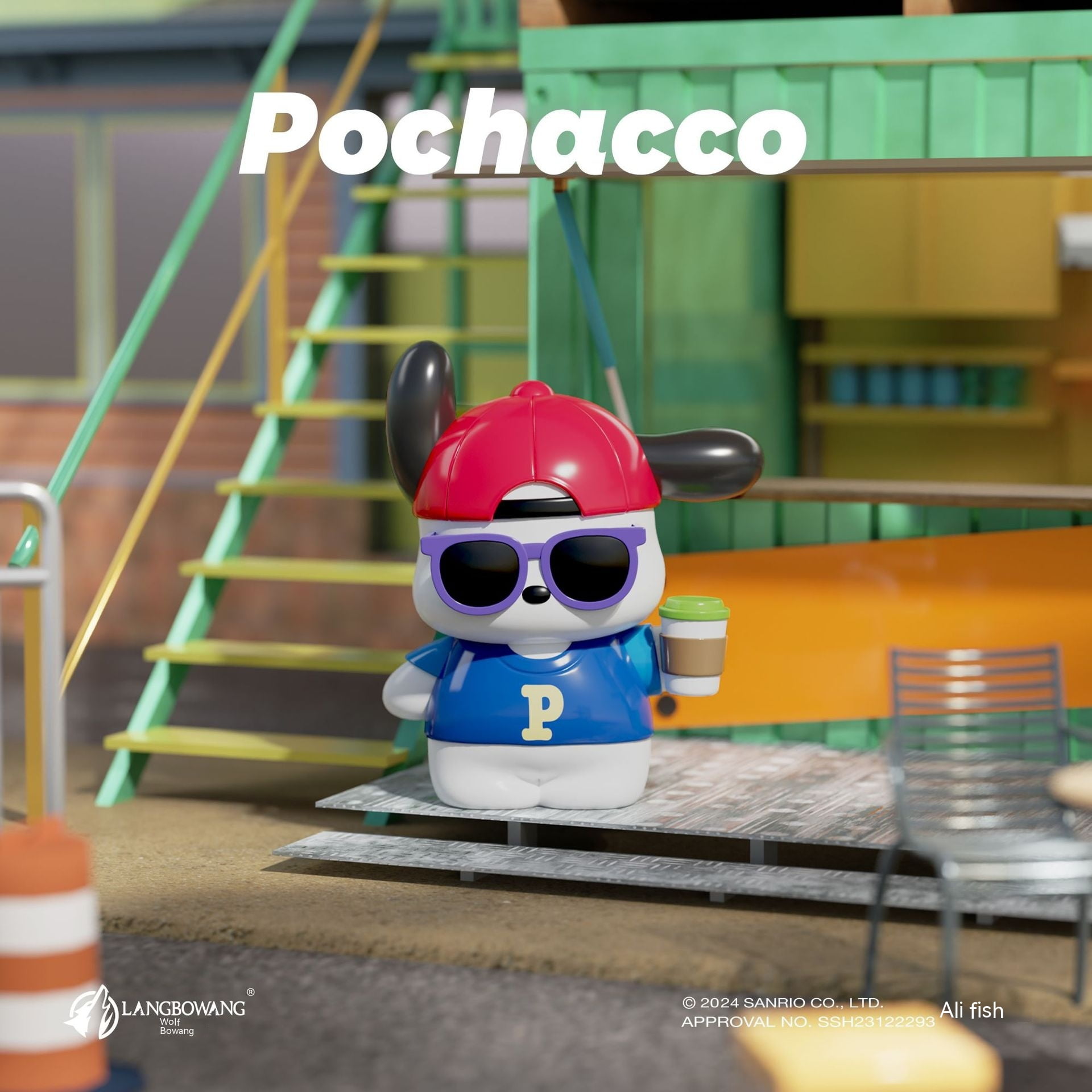 Sanrio Pochacco Where Do The Dogs Go Series Mini Ornaments Kawaii Blind ...