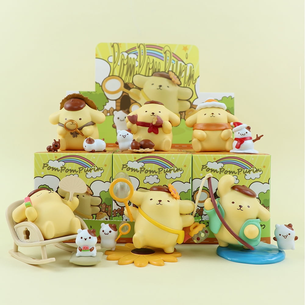 Sanrio Pom Pom Purin The Four Seasons Series Blind Box PomPomPurin ...