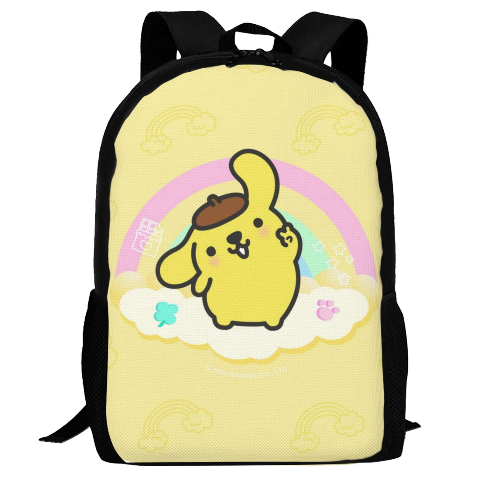 Sanrio Pompompurin Backpack,3d Print Laptop Backpack Lightweight Casual ...