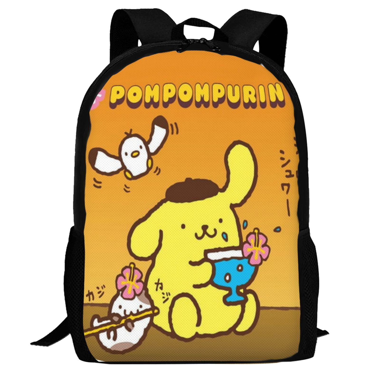 Sanrio Pompompurin Backpack,3d Print Laptop Backpack Lightweight Casual ...