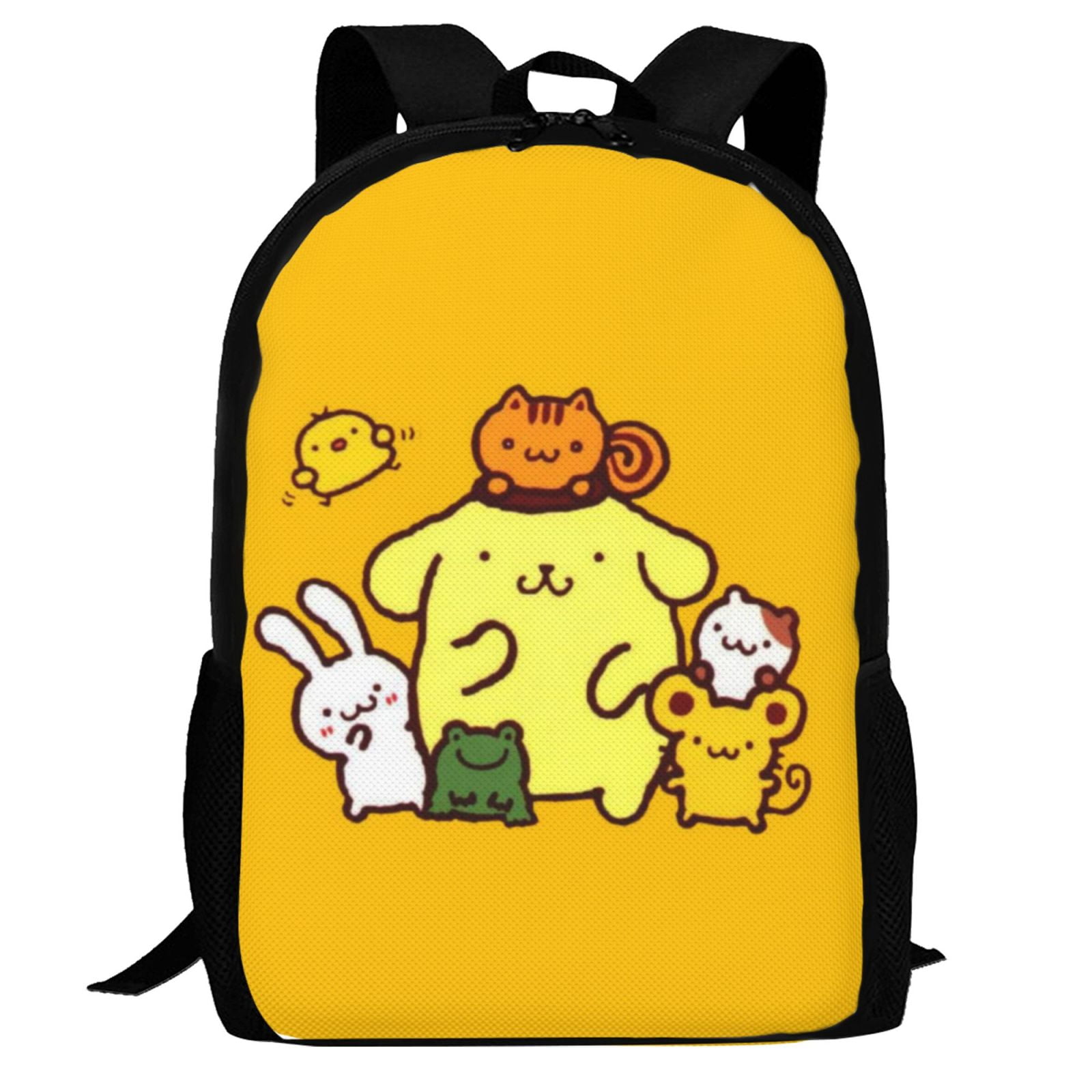 Sanrio Pompompurin Backpack,3d Print Laptop Backpack Lightweight Casual ...