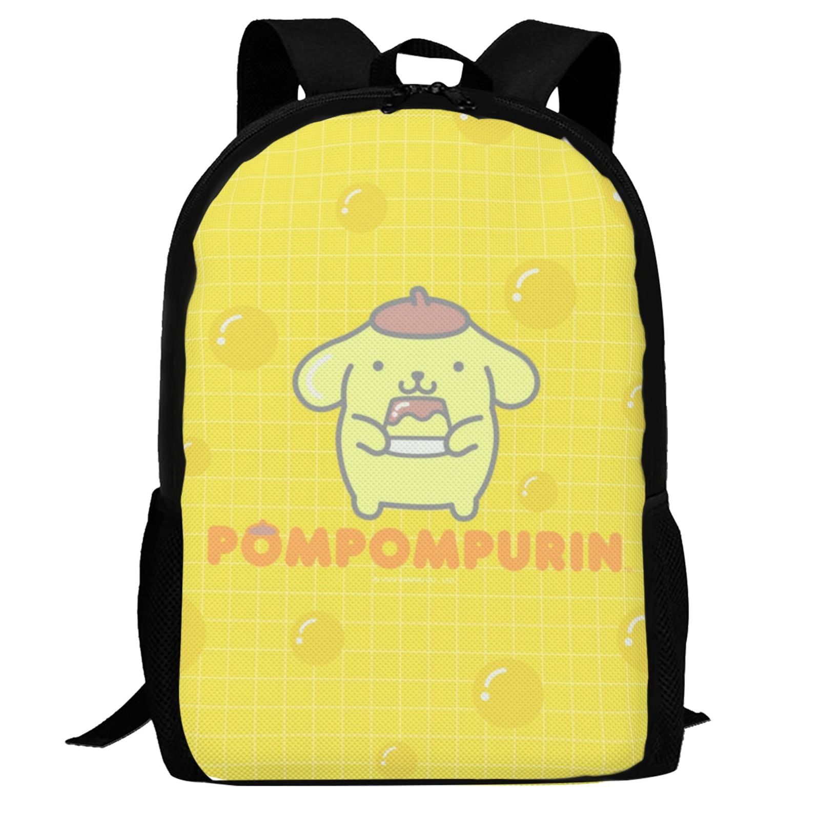 Sanrio Pompompurin Backpack,3d Print Laptop Backpack Lightweight Casual ...