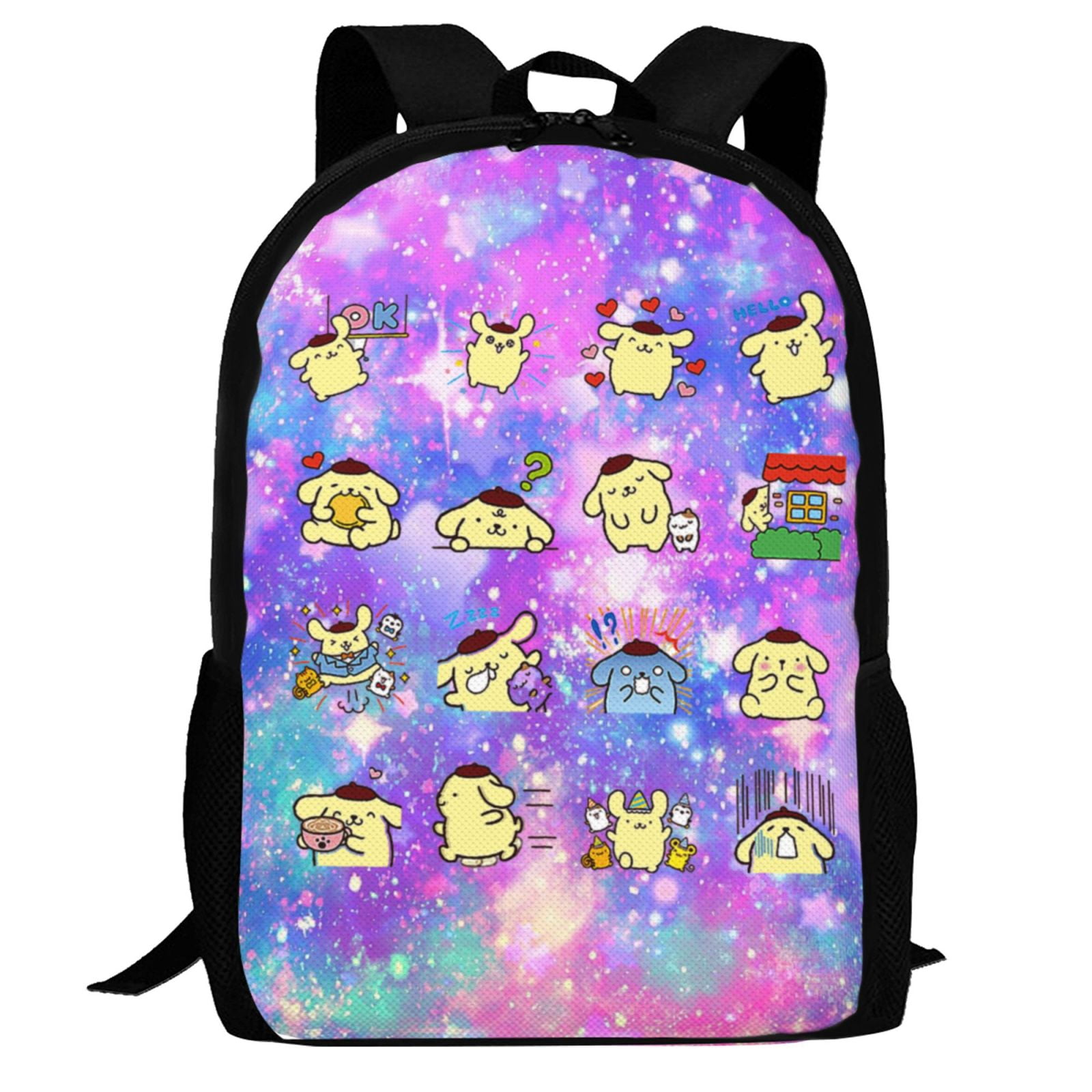 Sanrio Pompompurin Backpack,3d Print Laptop Backpack Lightweight Casual ...